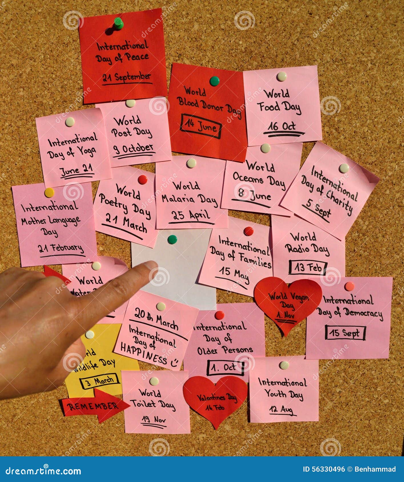 Nota importante foto de archivo. Imagen de recordatorio - 56330496