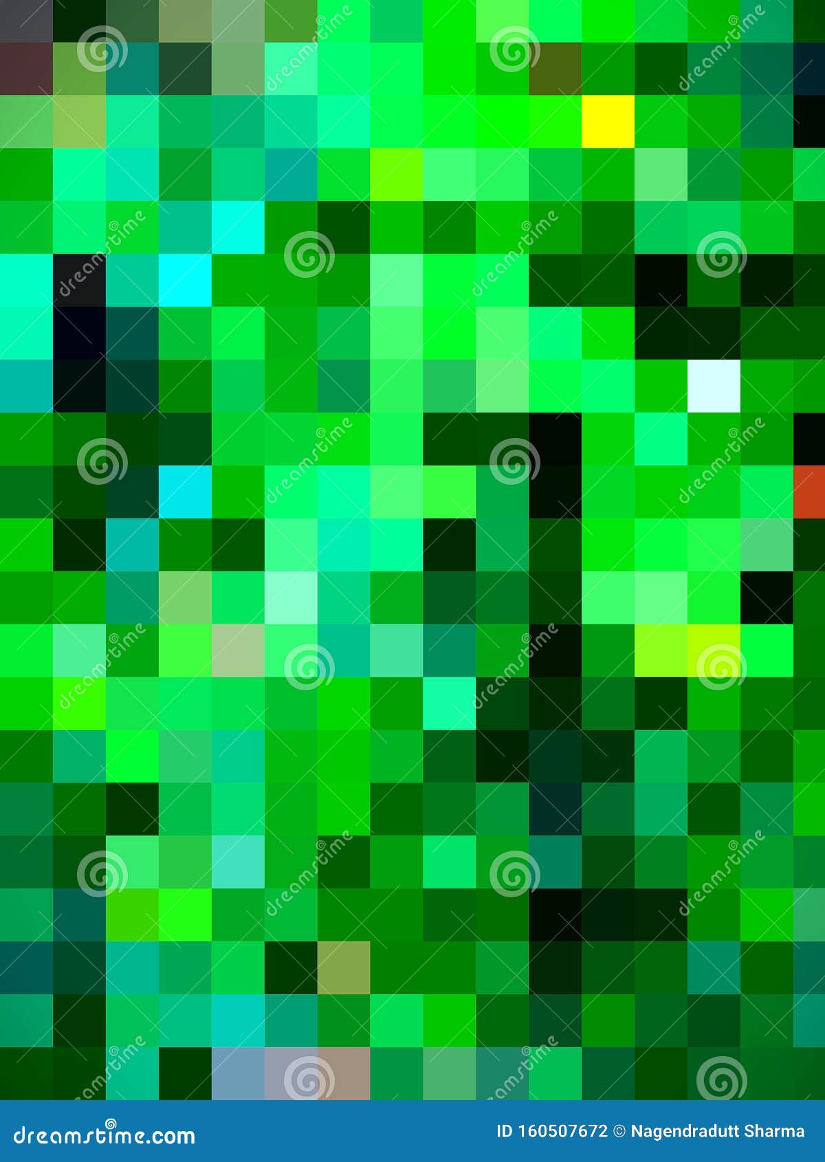 A Notable Colorful Graphic Design Of Squares And Rectangles Royalty ...