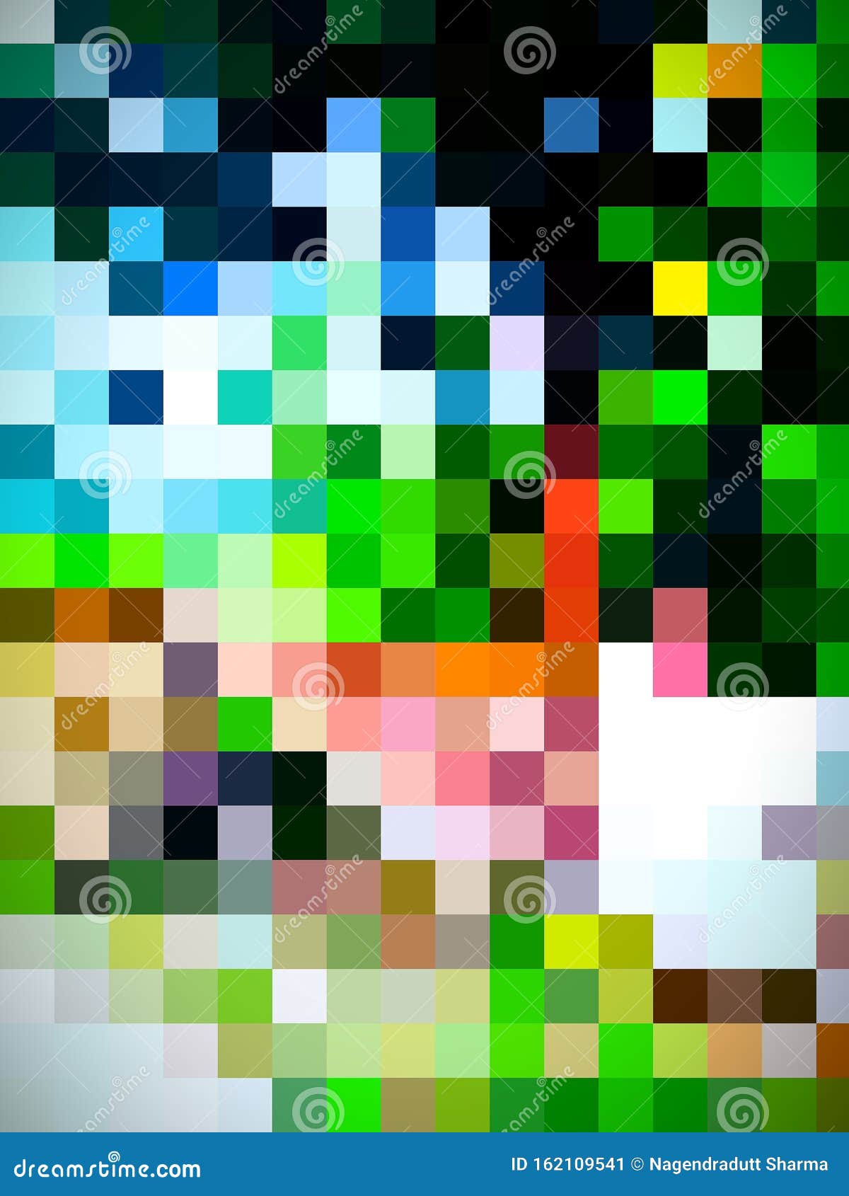 A Notable Illustration Of Handsome Geometric Pattern Of Colorful ...