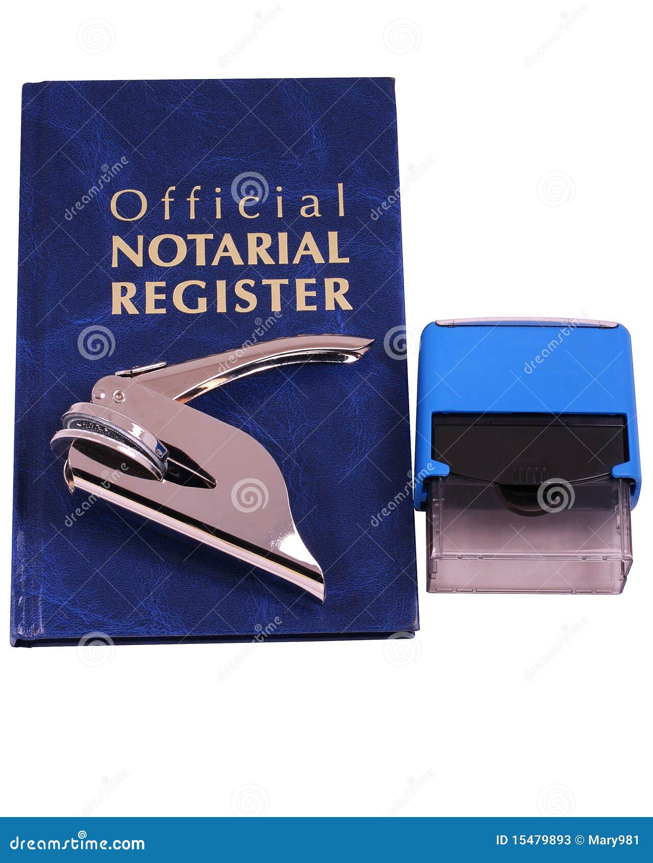 Notar-Register-Embosser Und Stempel Stockbild - Bild von dokument, satz ...