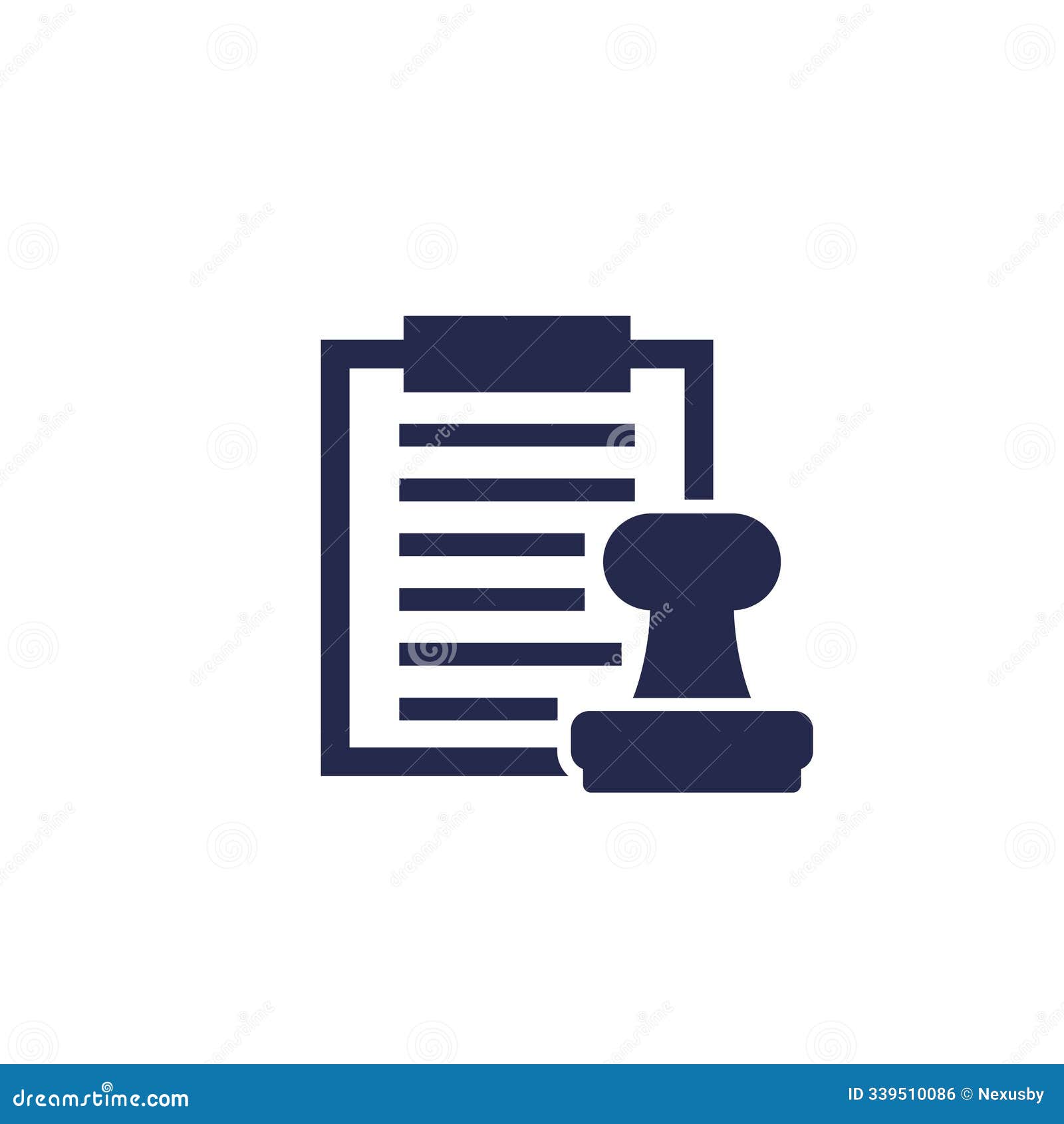 Probate Law Icon, Linear Design Vector Illustration | CartoonDealer.com ...