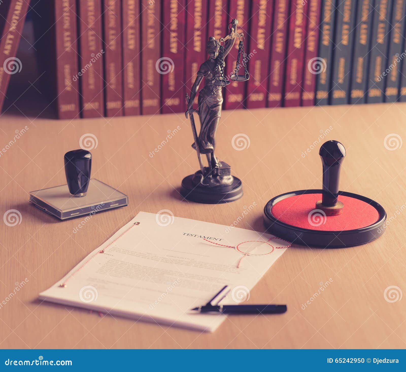 Notary public tools. stock photo. Image of attorney, authority - 65242950
