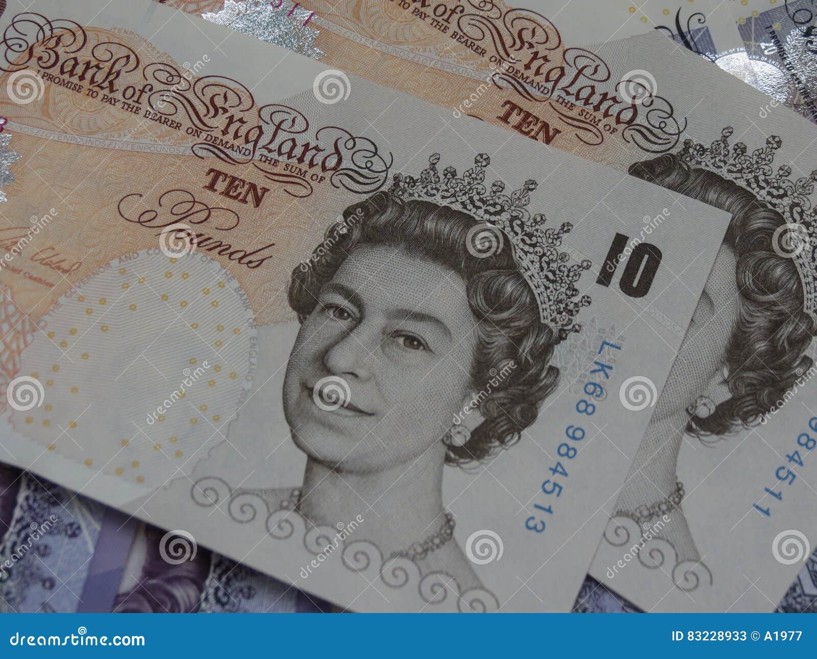 Notas de 10 y 20 libras foto de archivo editorial. Imagen de libra ...