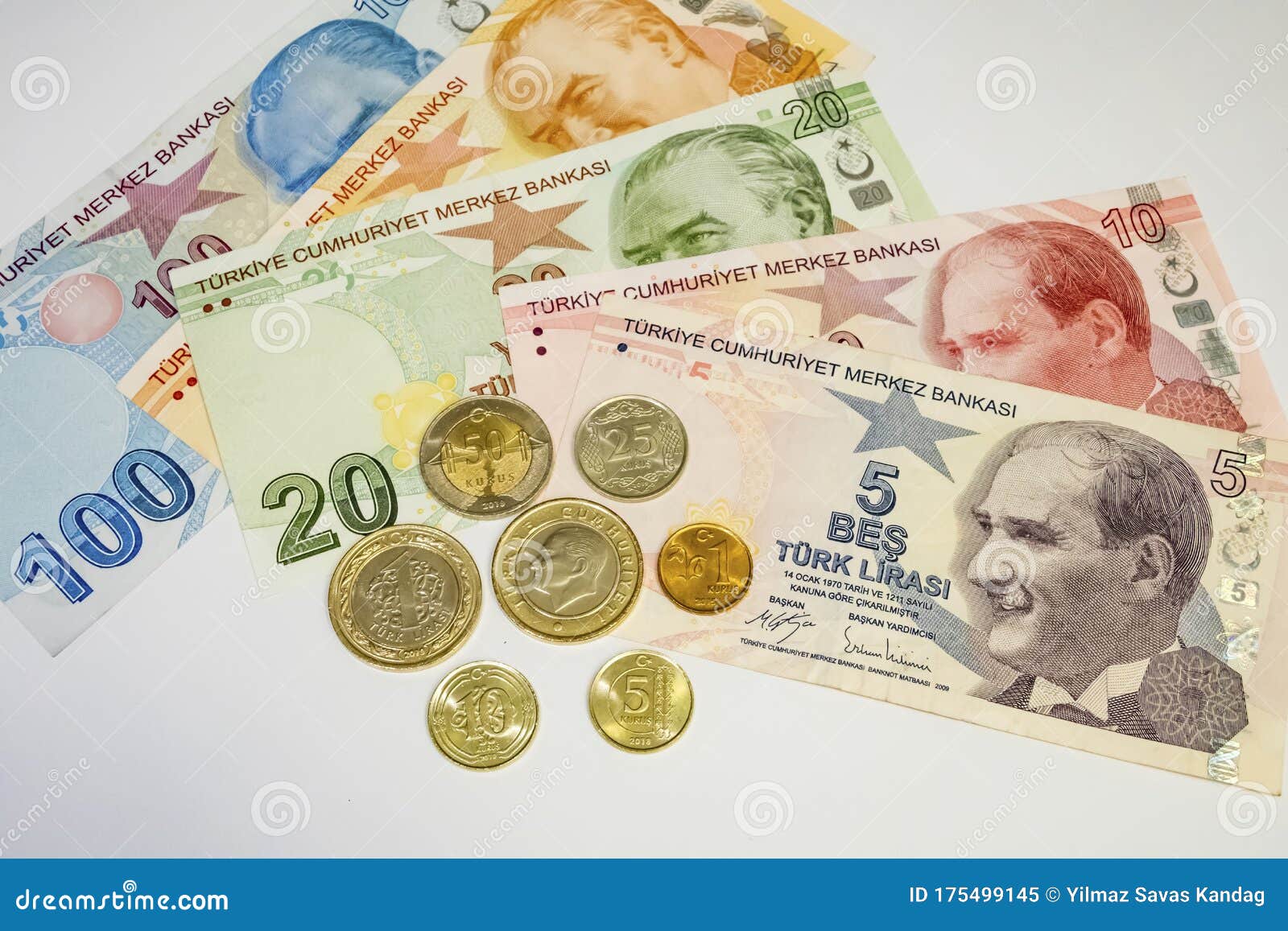 Notas E Moedas De Lira Turca Imagem de Stock - Imagem de dinheiro, lira ...