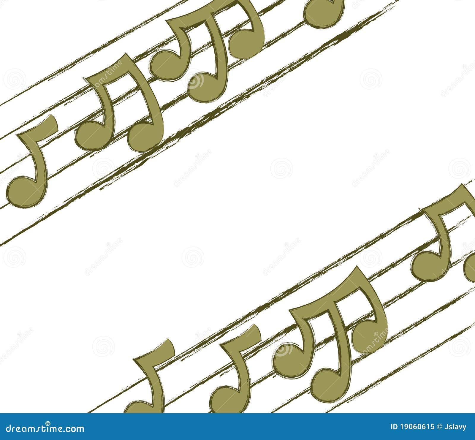 Notas musicais de canto ilustração do vetor. Ilustração de nota - 19060615