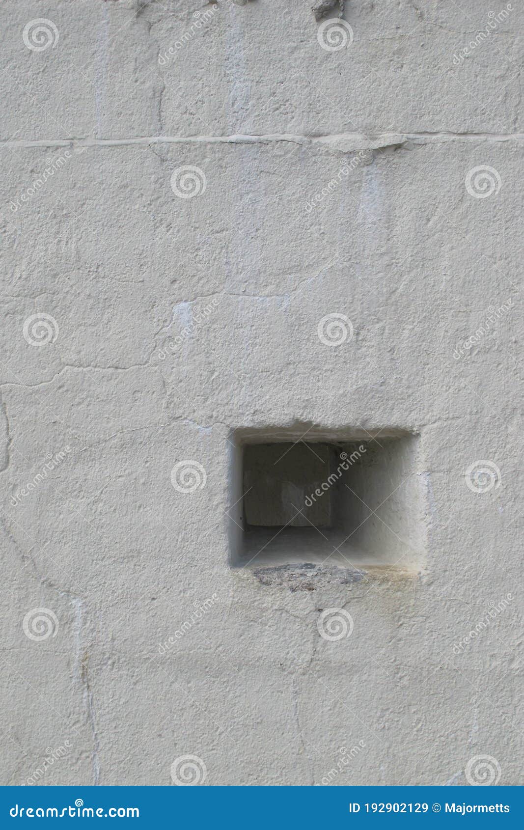Notch in white stone wall stock image. Image of orientation - 192902129