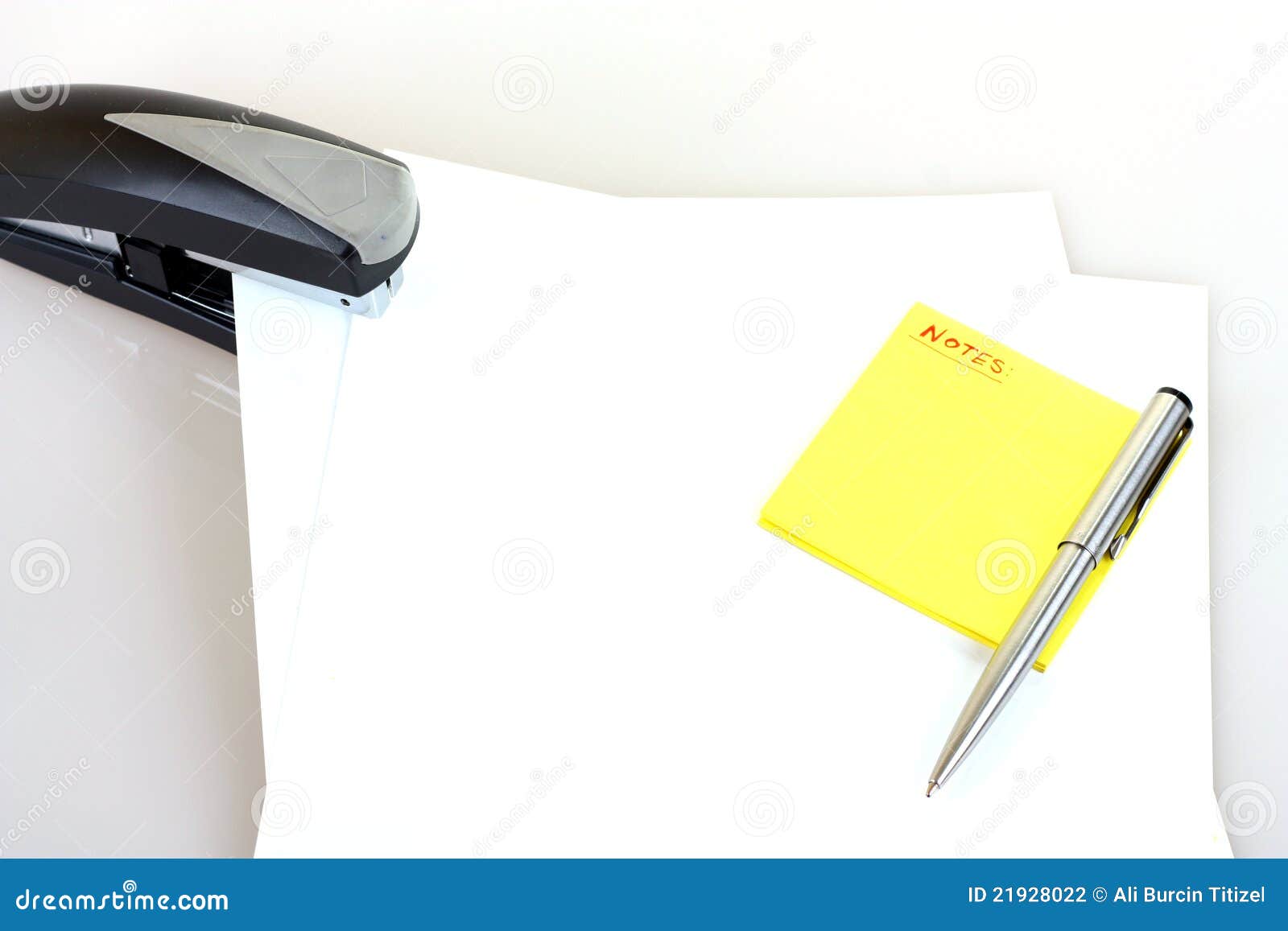 Note 1 stock photo. Image of office, remember, white - 21928022