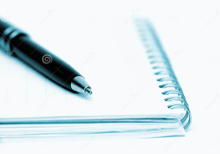 Note stock image. Image of lesson, object, journal, blue - 1074235