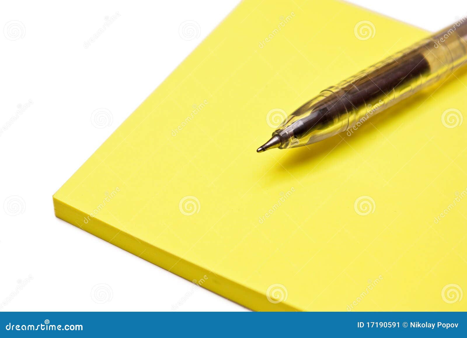 Note stock image. Image of close, clean, notebook, isolated - 17190591