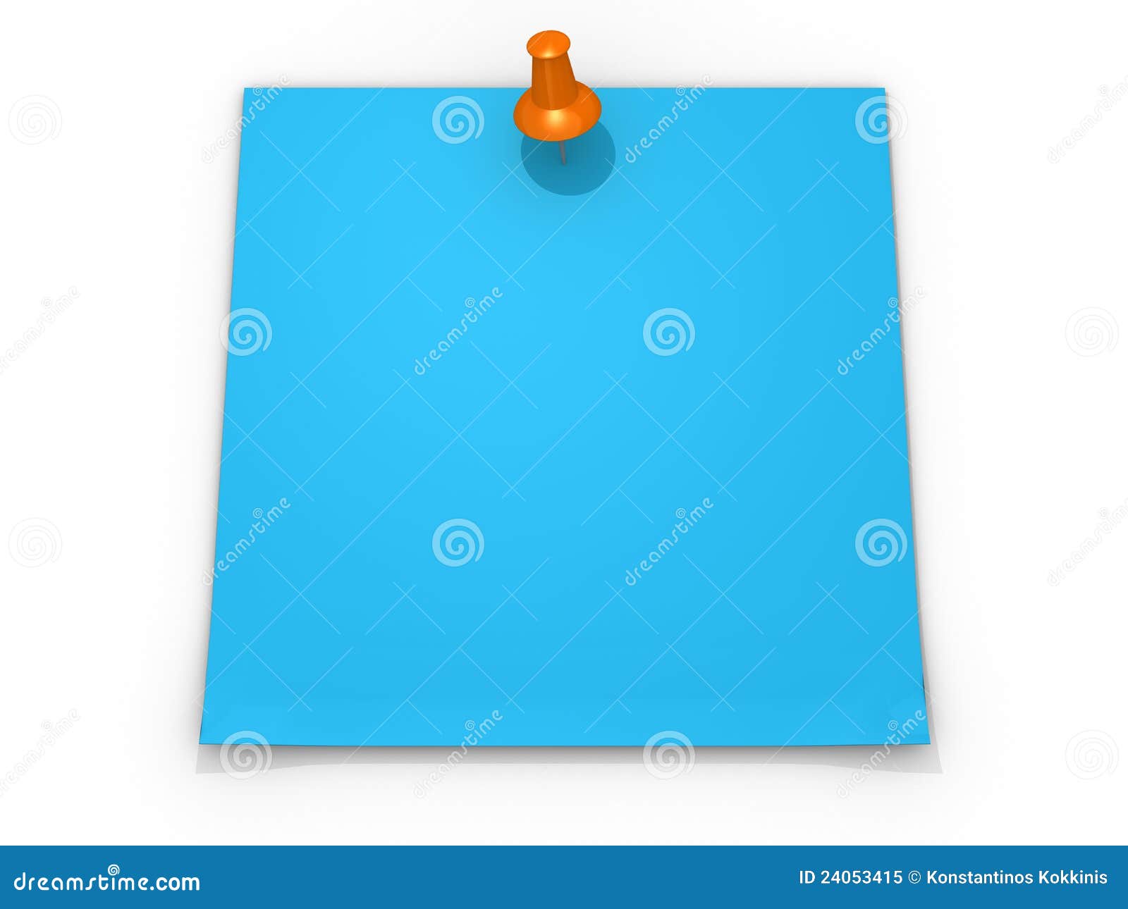 Note stock illustration. Illustration of pinned, message - 24053415