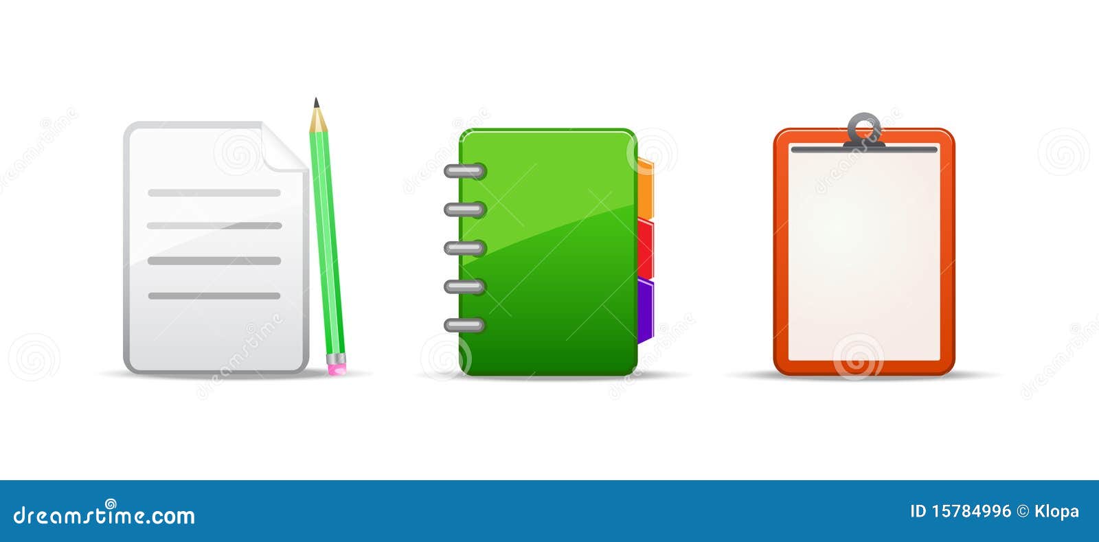 Bue Address Book Icon With Copy Space For Texts Or Messages Isolated On ...