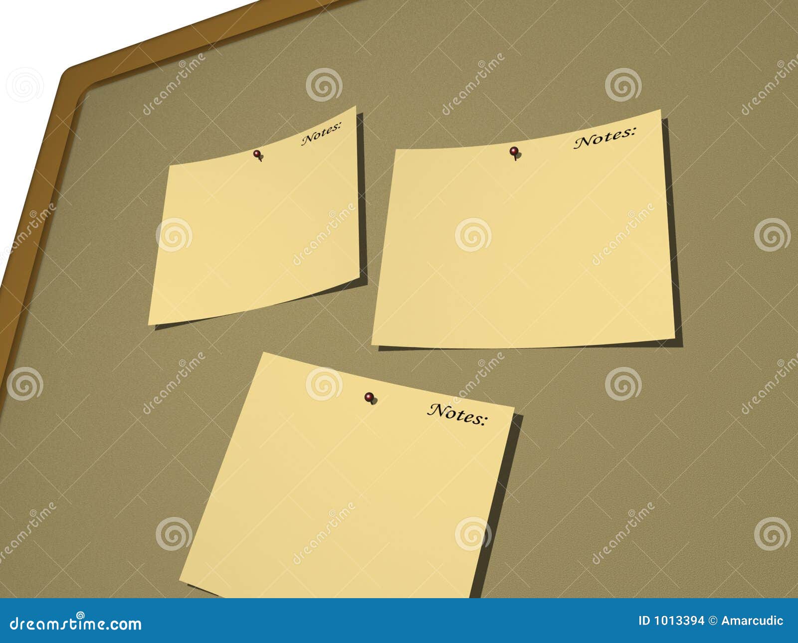 NOTE BOARD stock illustration. Illustration of school - 1013394