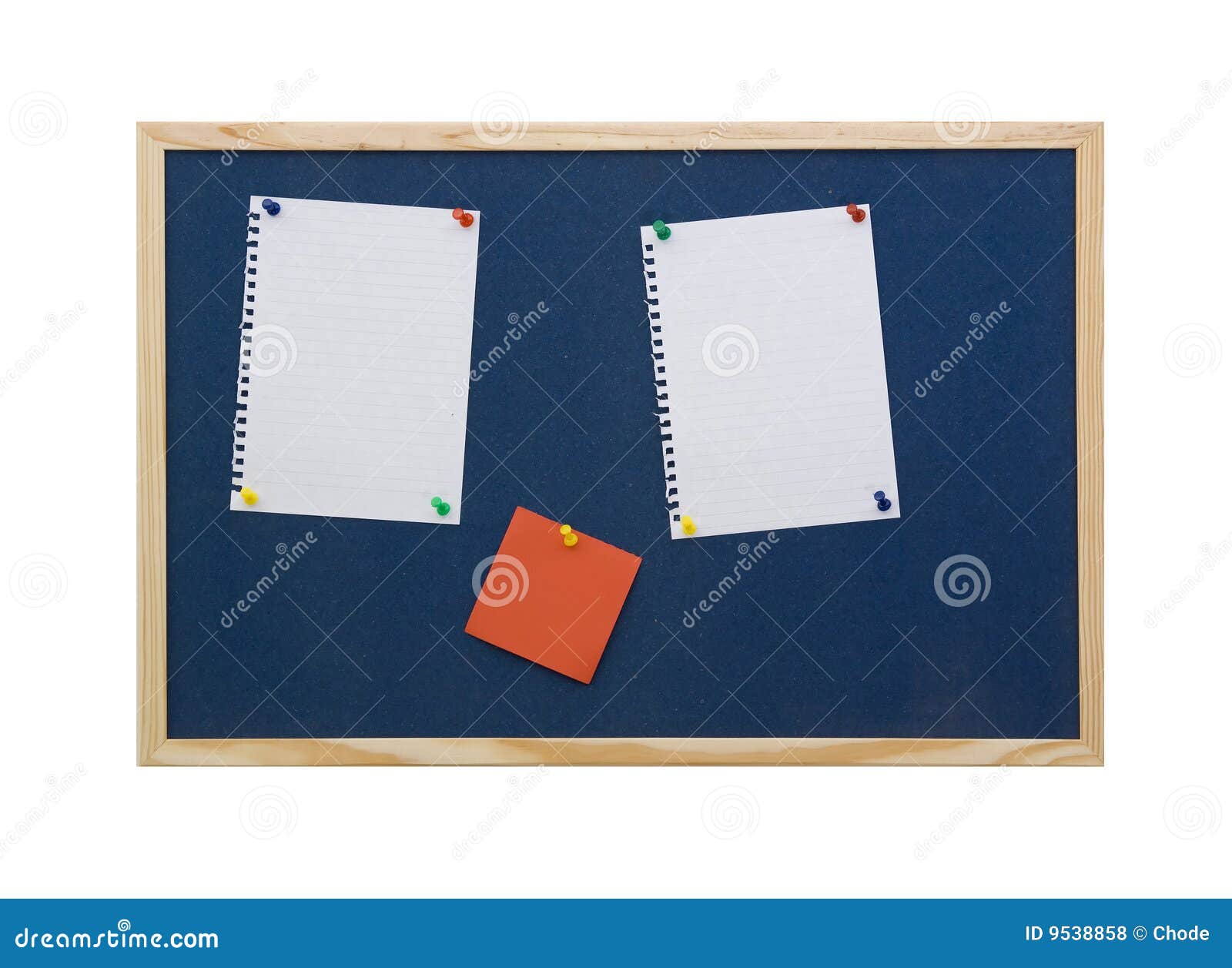 Note board stock photo. Image of message, nail, notice - 9538858