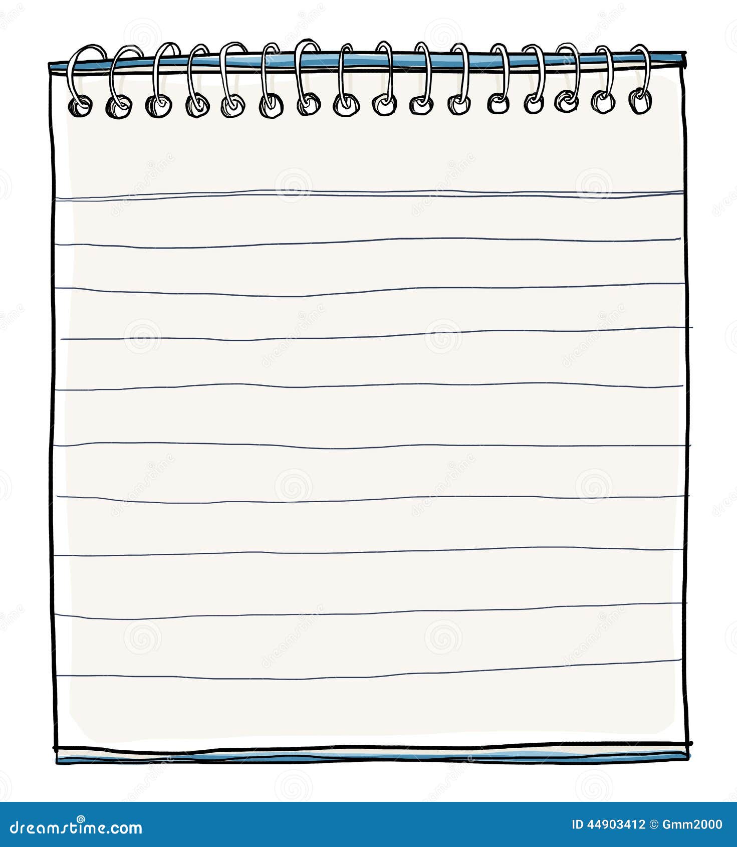 Doodle Note. Sketch Notebook, Memo Paper, Various Document. Hand Drawn ...