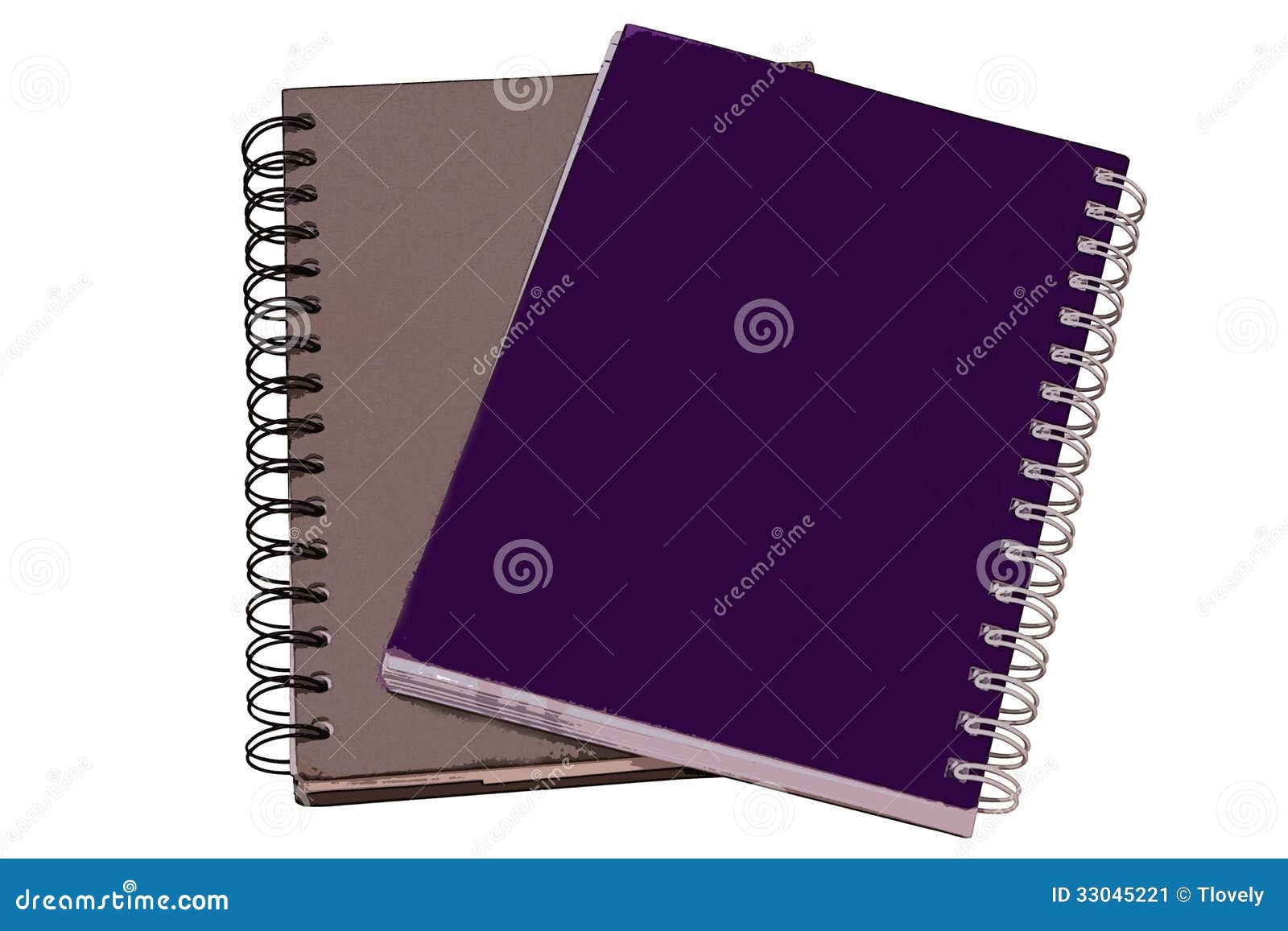 Note Book Paper Poster Style Stock Image - Image of book, blank: 33045221