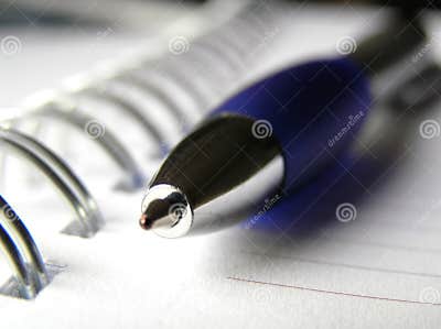 Note book and pen 3 stock image. Image of lecture, school - 529475