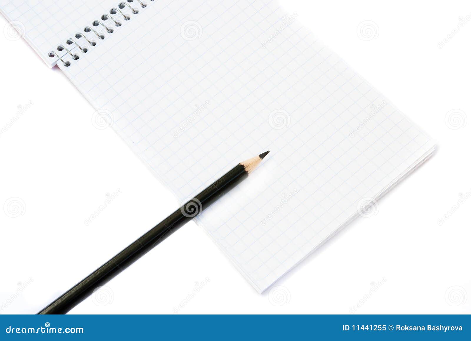 Note book and pencil stock image. Image of pencil, drawing - 11441255