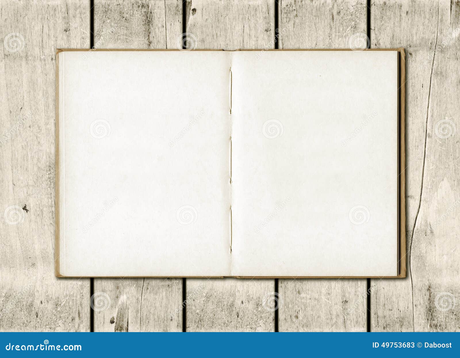 Note Book on a White Wood Background Stock Image - Image of background ...