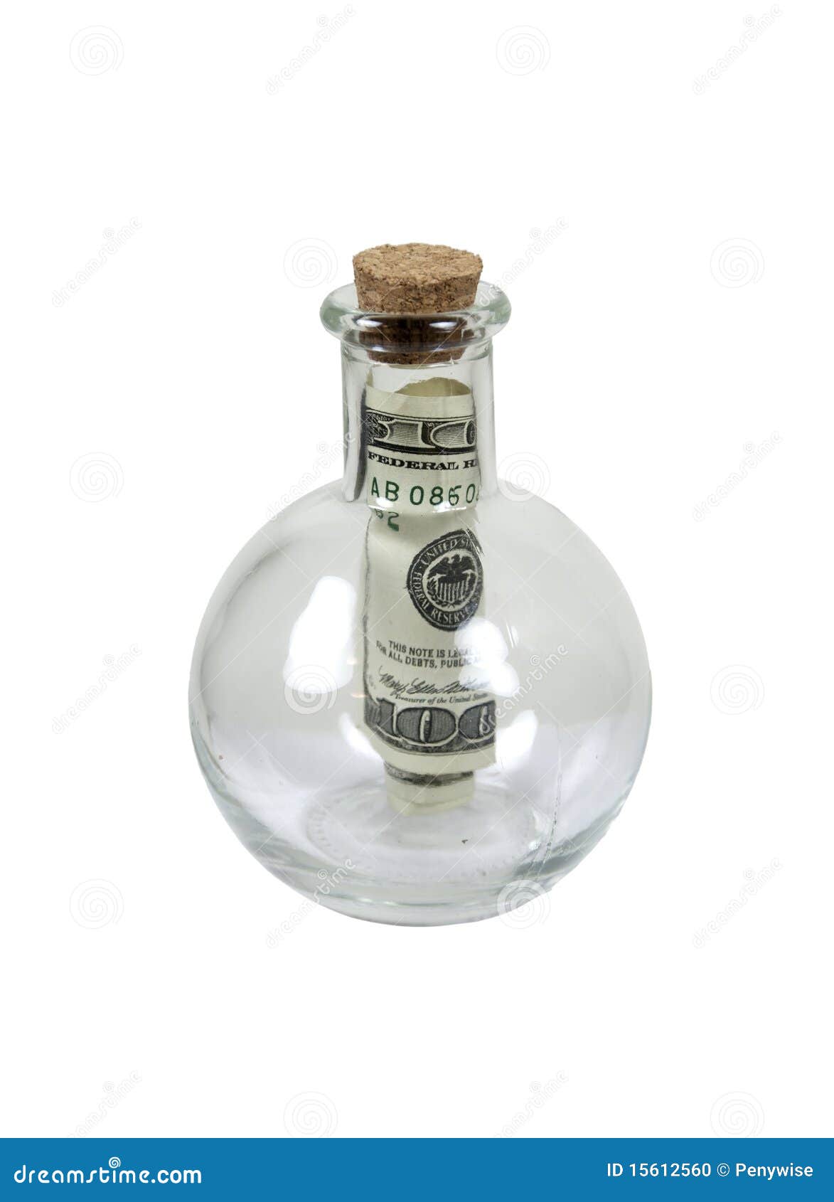 Note in a Bottle stock photo. Image of note, sell, financial - 15612560