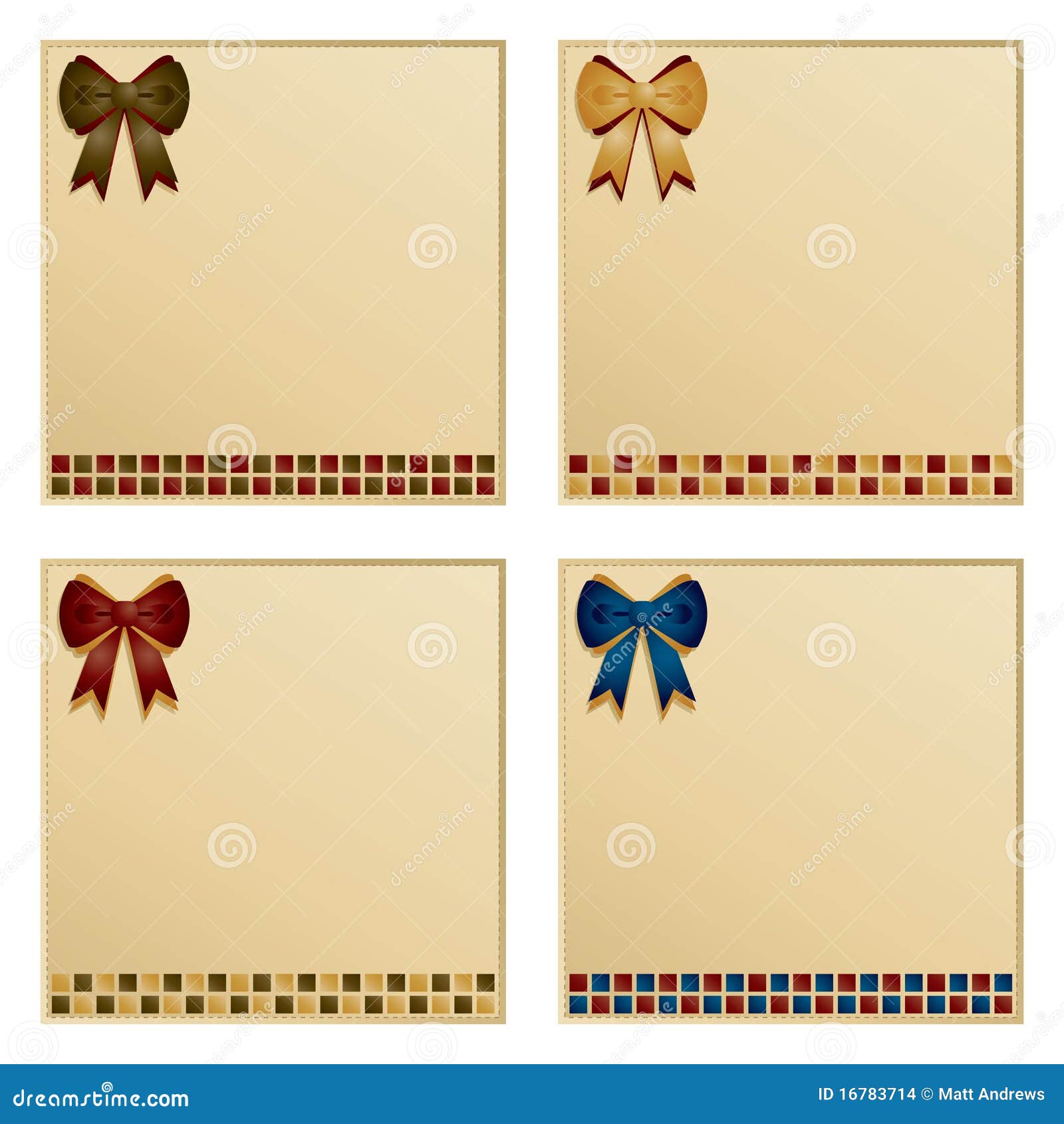 Note cards stock vector. Illustration of space, copy - 16783714