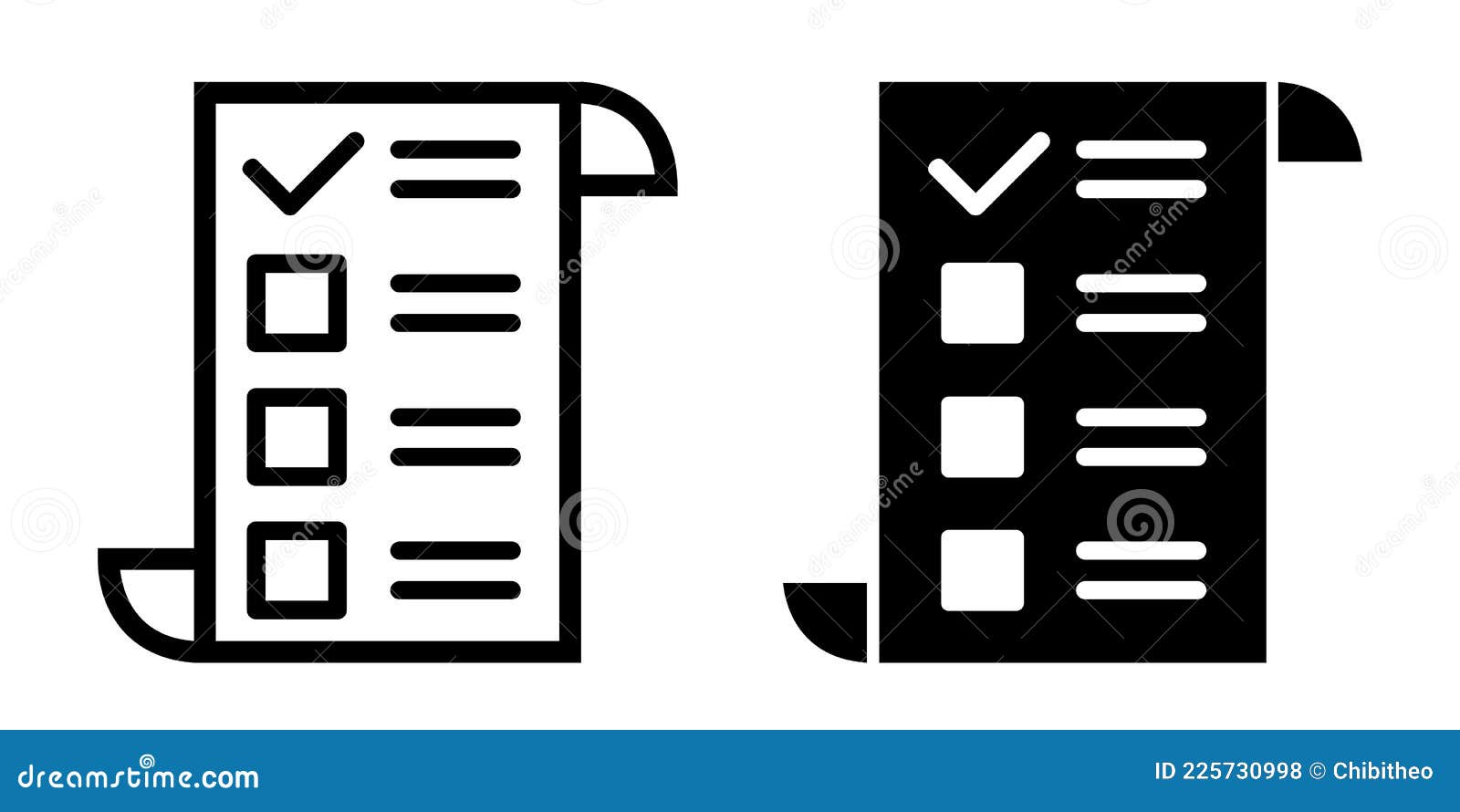 Note Checklist Icon. Taking Note Icon Thin Line. Stock Vector ...