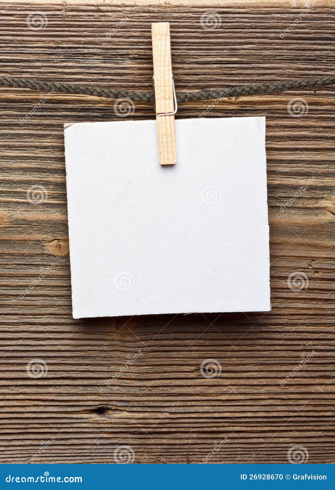 Note and a clothes peg stock photo. Image of sign, rope - 26928670