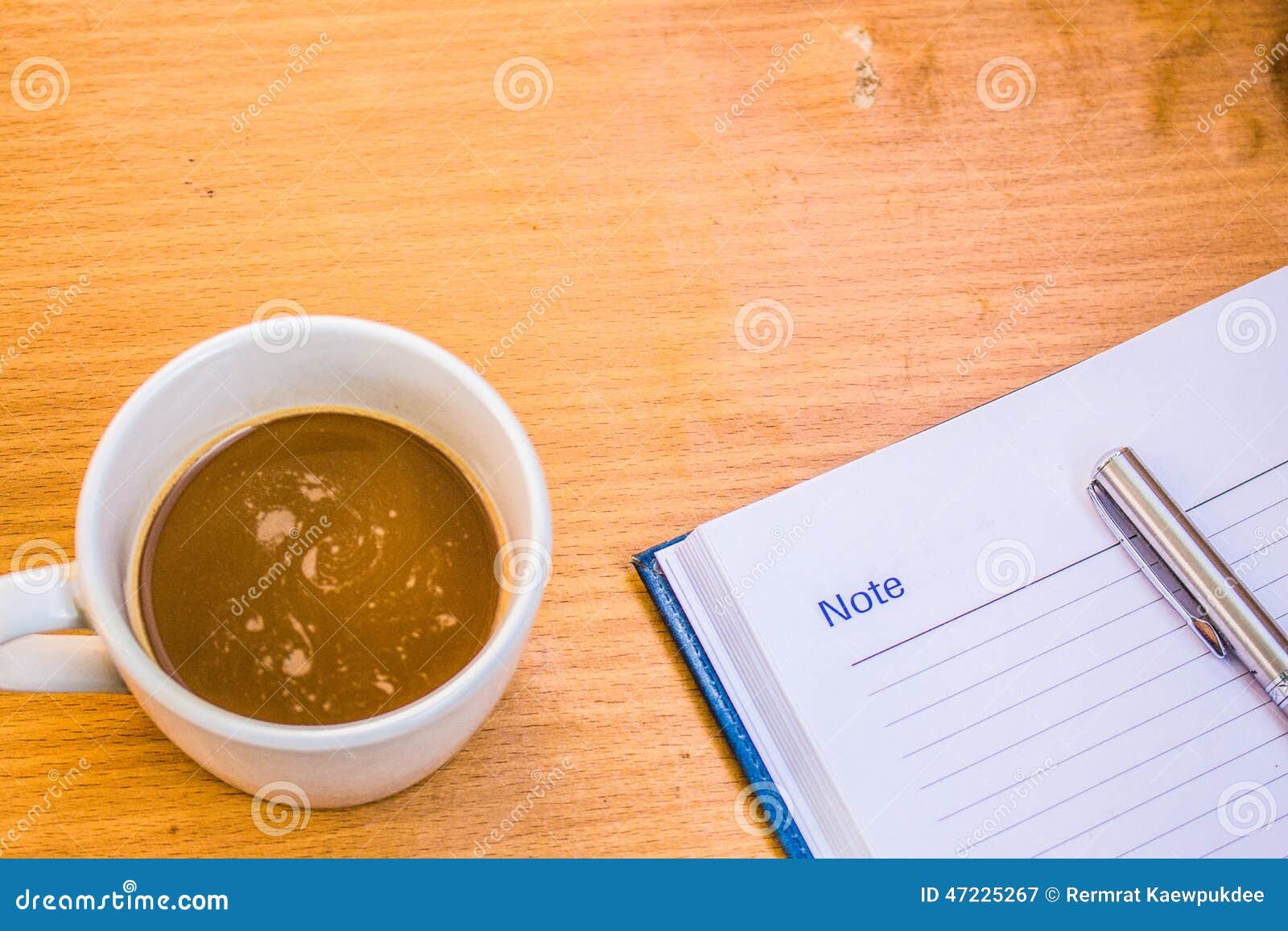 Note and coffee stock image. Image of caffeine, white - 47225267