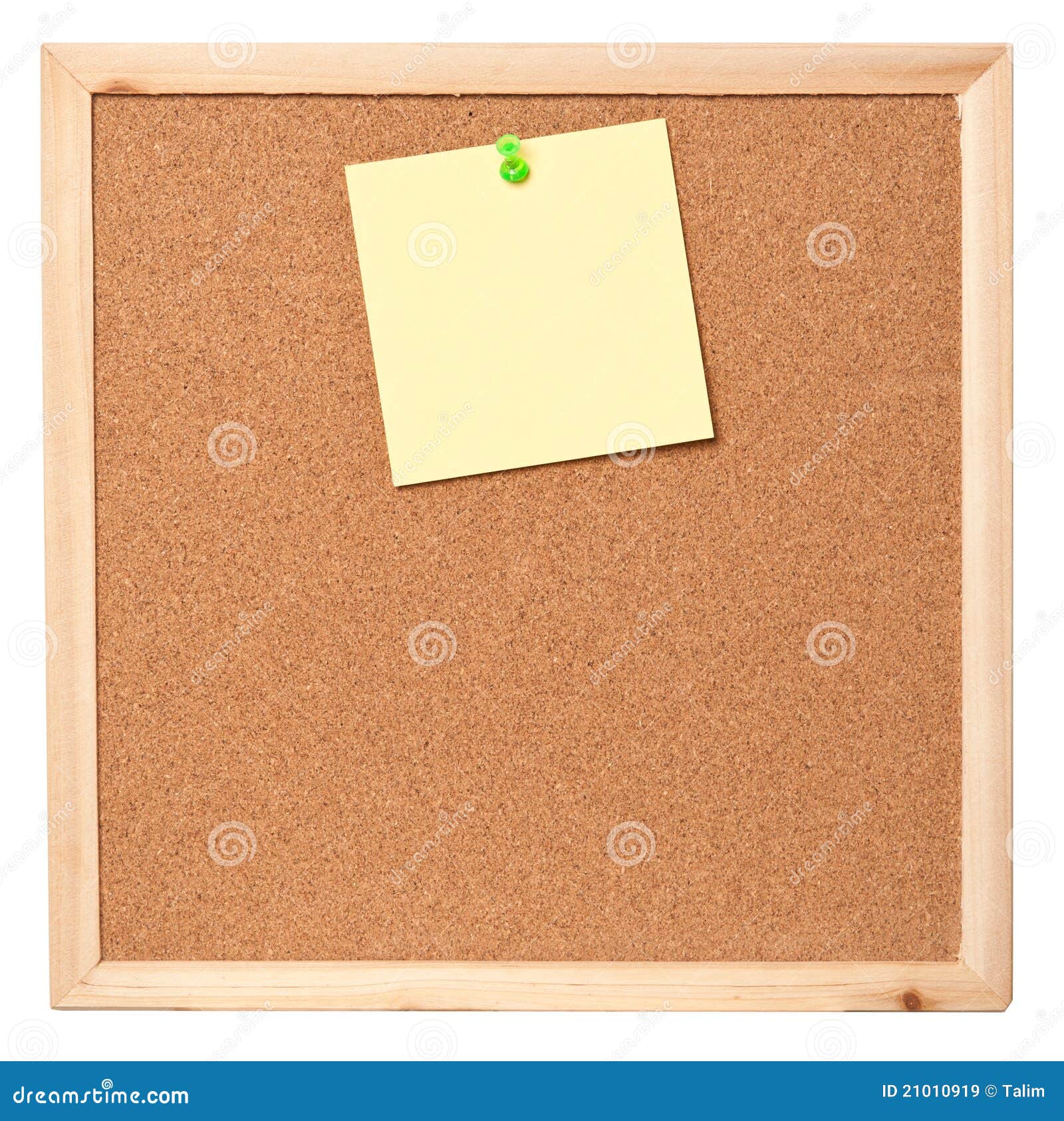 Note collante de post-it image stock. Image du bureau - 21010919