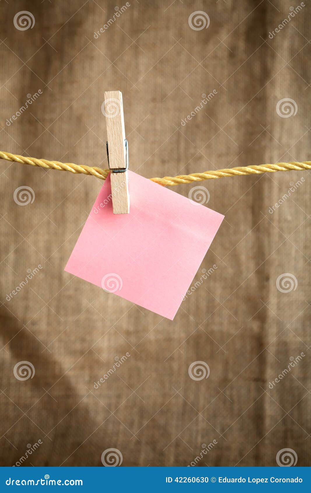 Note colored paper stock photo. Image of advertisement - 42260630