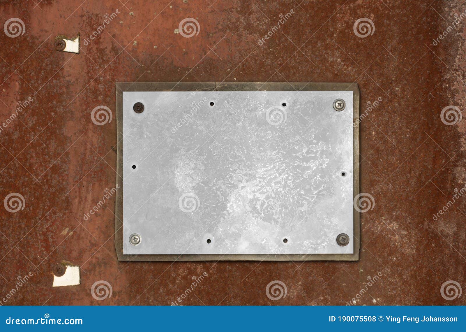 Note Covered by Plastic on Rusty Surface Stock Photo - Image of paper ...