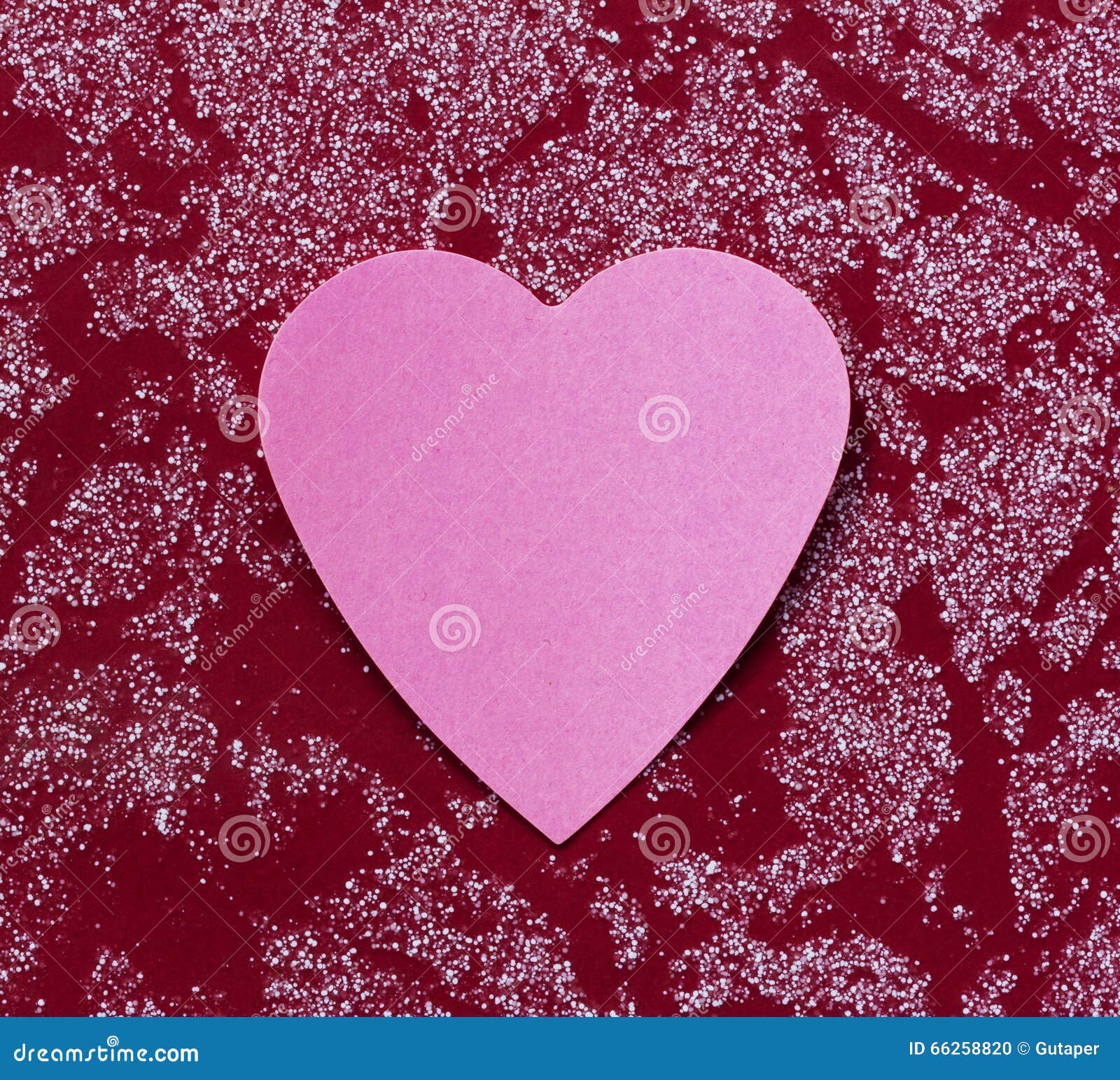 Note D'amour Dans En Forme De Coeur Photo stock - Image du mémoires ...