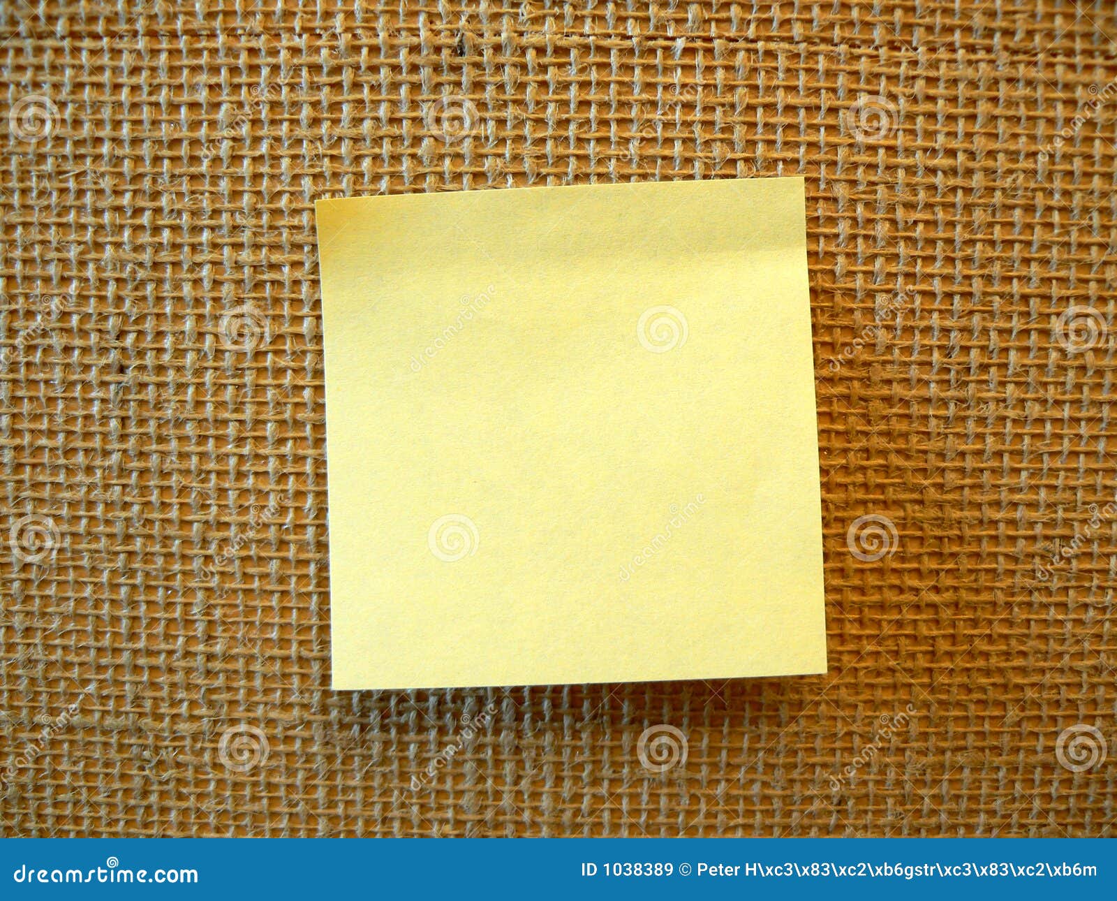 Note De Post-it Blanc Jaune Image stock - Image du remarque ...