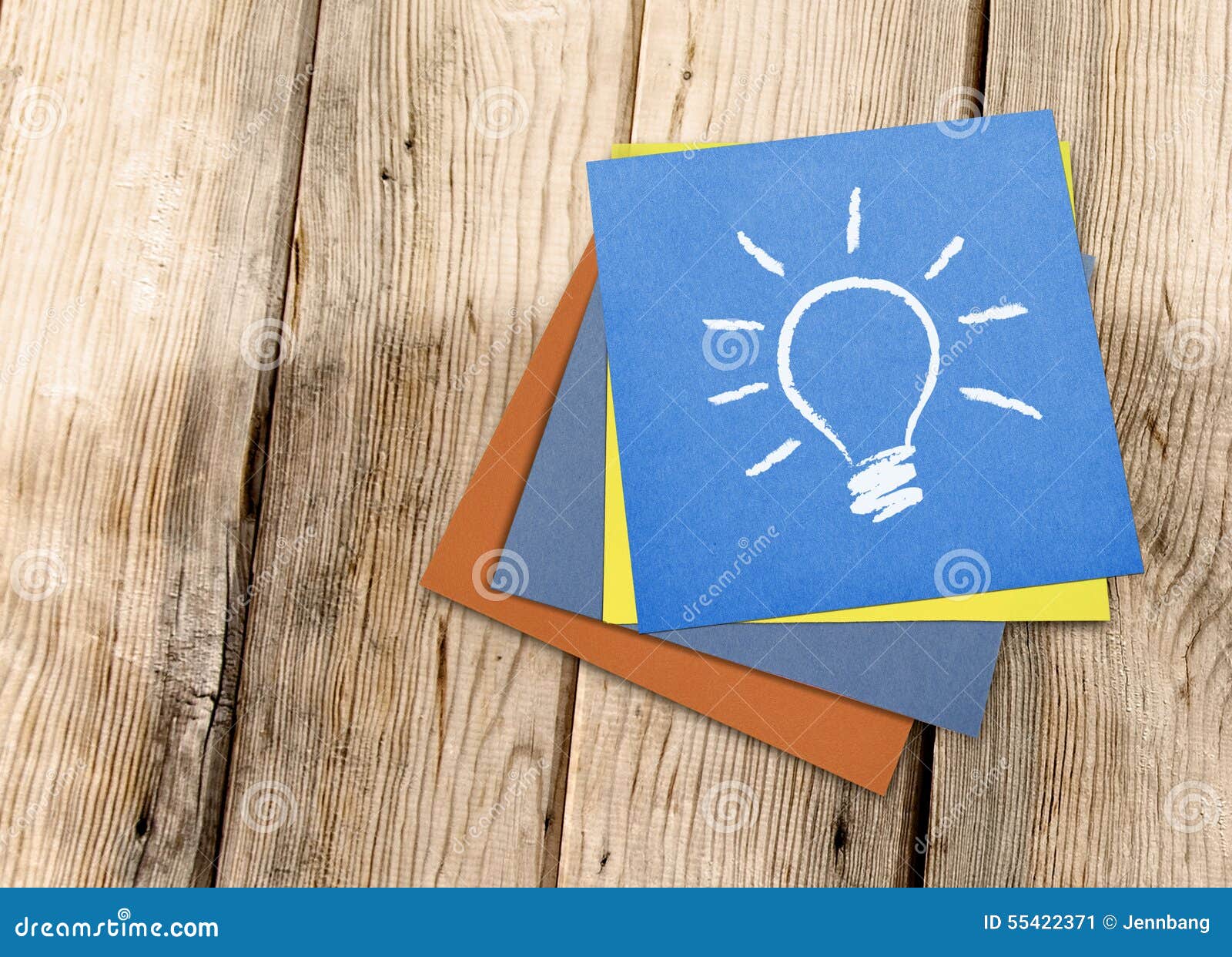 Note with idea stock image. Image of drawing, show, thinking - 55422371