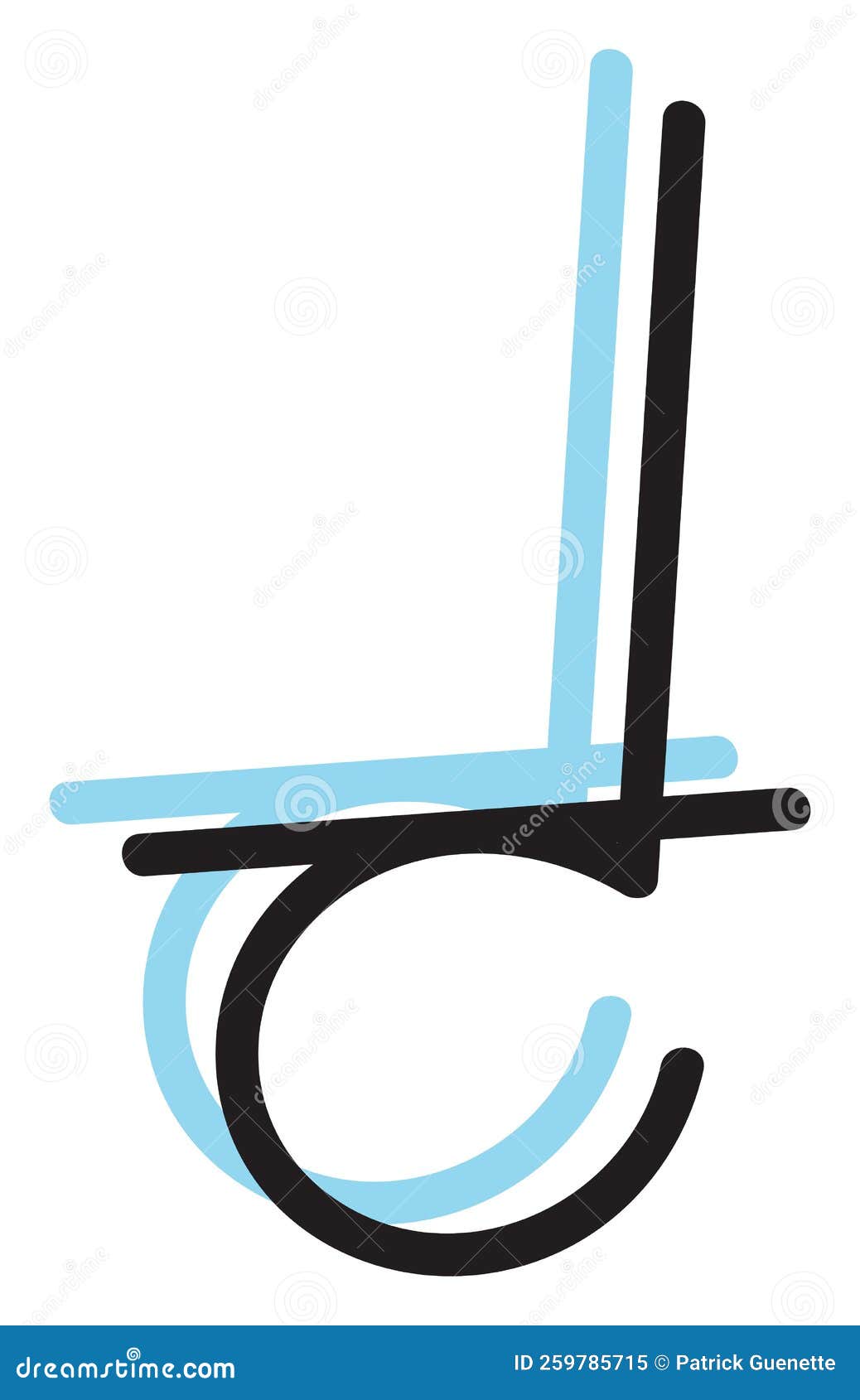 Note with a Line Above it, Icon Stock Vector - Illustration of treble ...