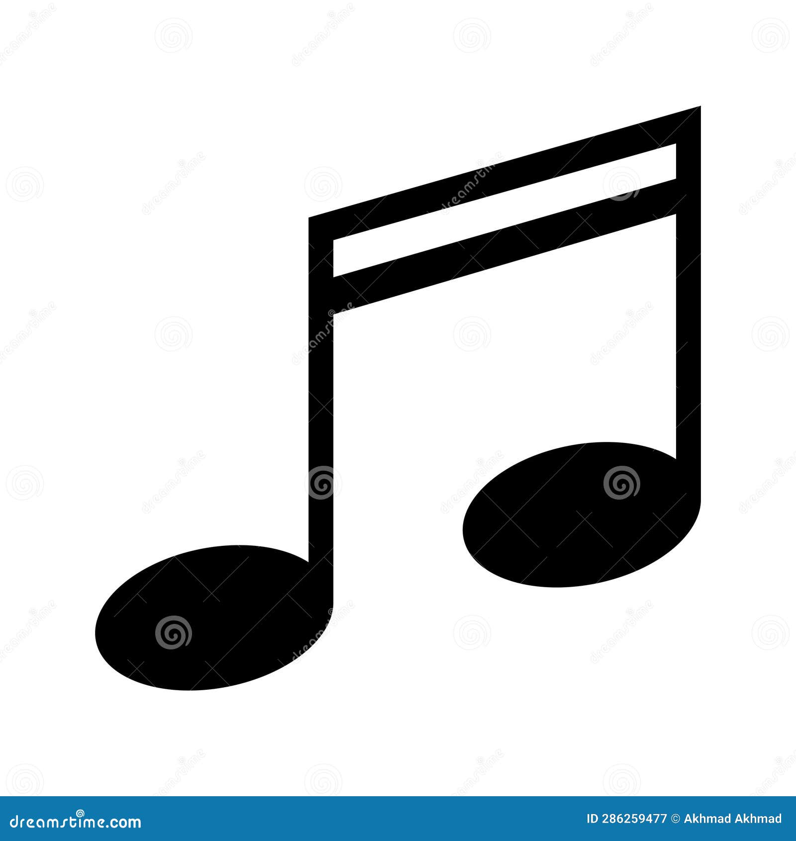 Note logo stock vector. Illustration of quarter, vector - 286259477