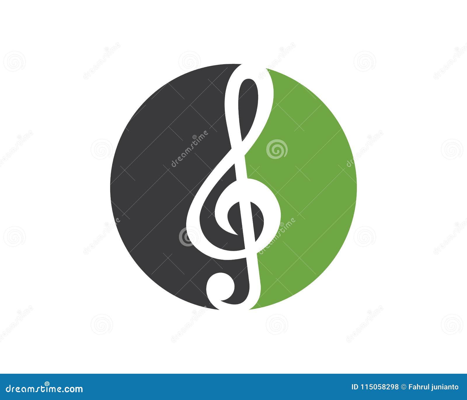 Note Music Logo Design Template Stock Vector - Illustration of music ...