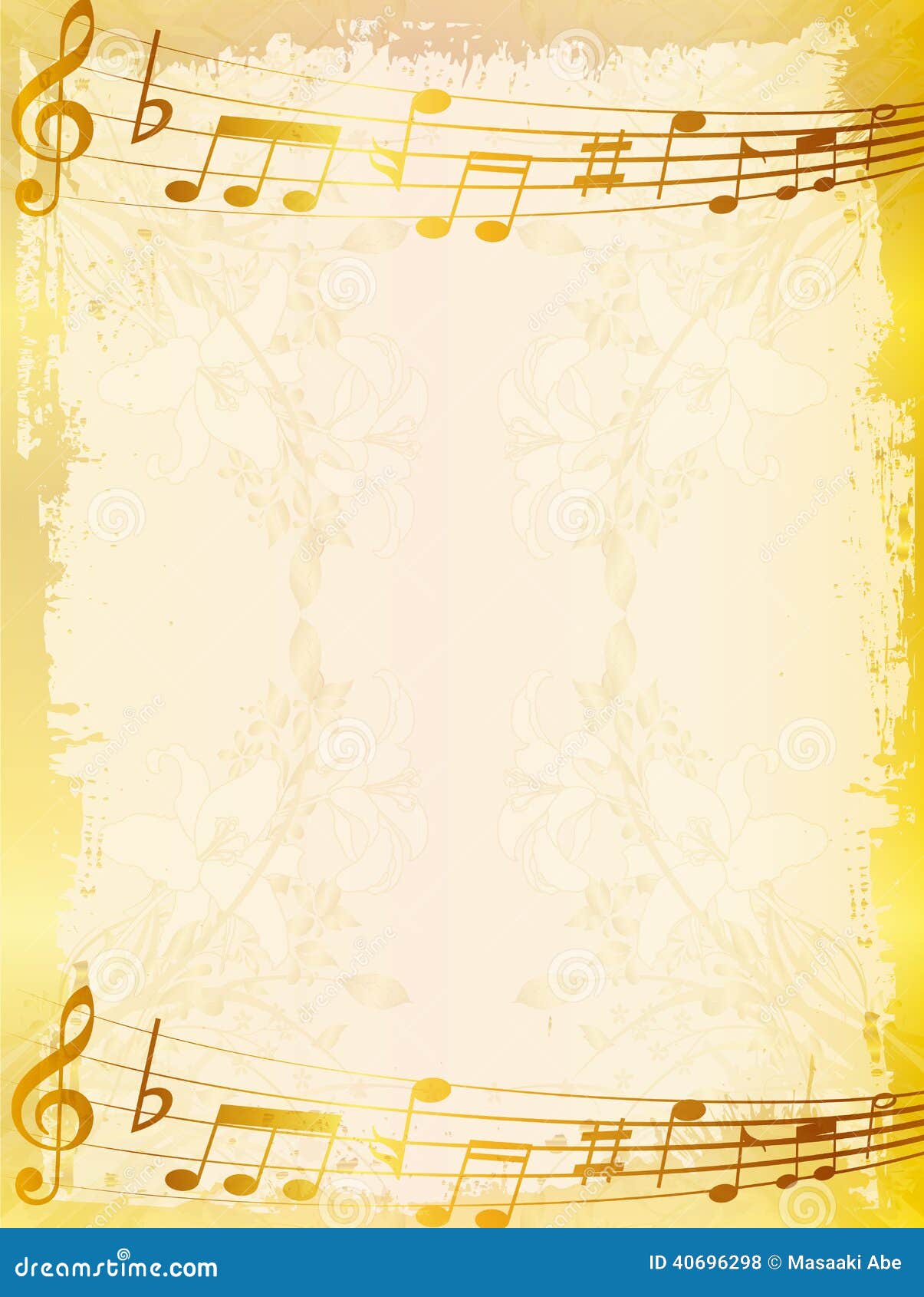 Note music score stock vector. Illustration of curve - 40696298