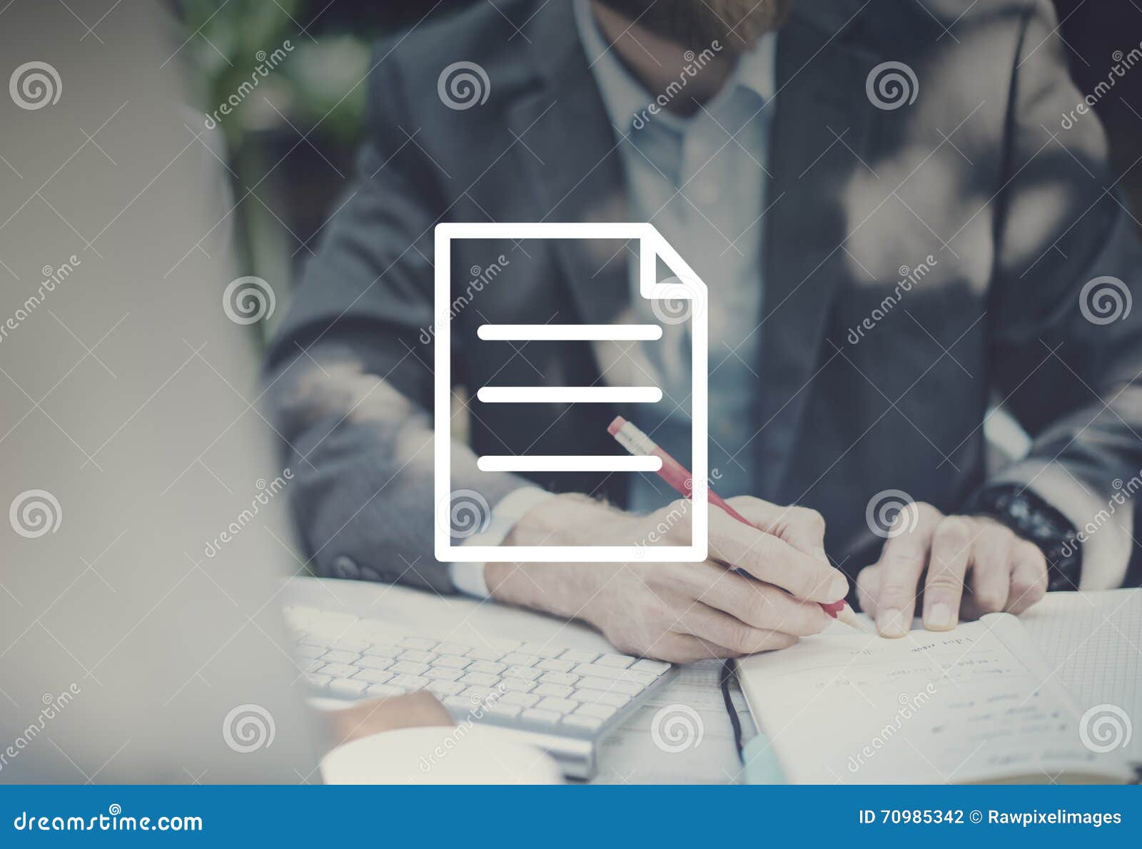 Note Notepaper Pad Notice Message Write Concept Stock Photo - Image of ...