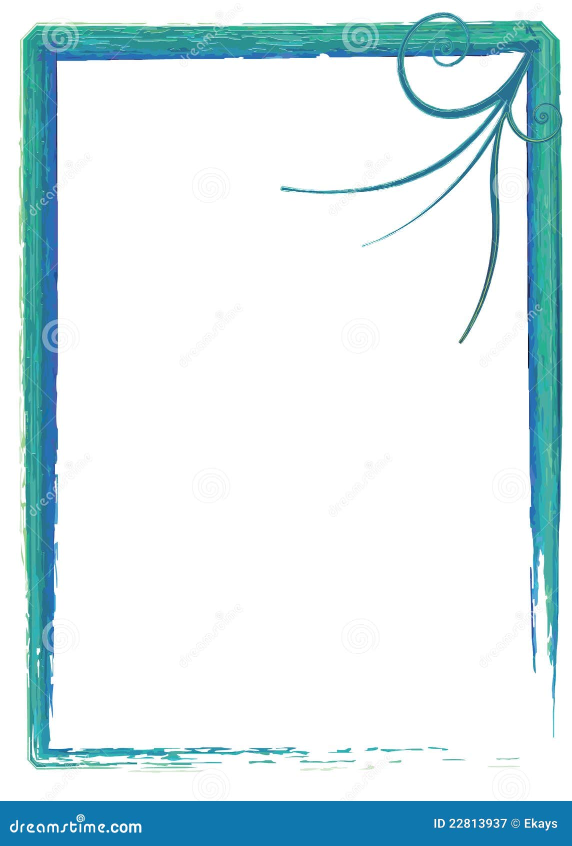 Note Pad with Pretty Border Stock Vector - Illustration of stylish ...