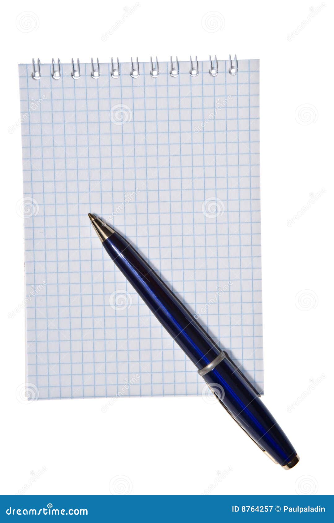 Note pad with copy space stock image. Image of empty, spiral - 8764257