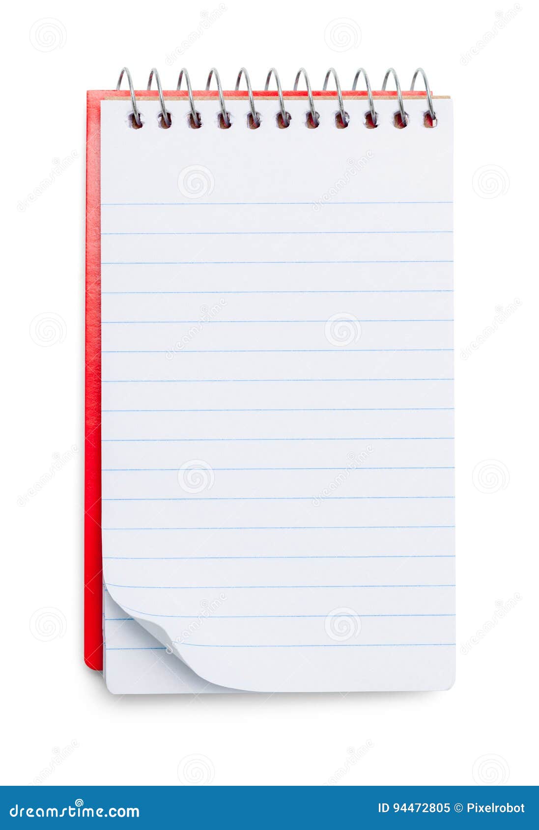 Note Pad Open stock image. Image of page, copy, office - 94472805