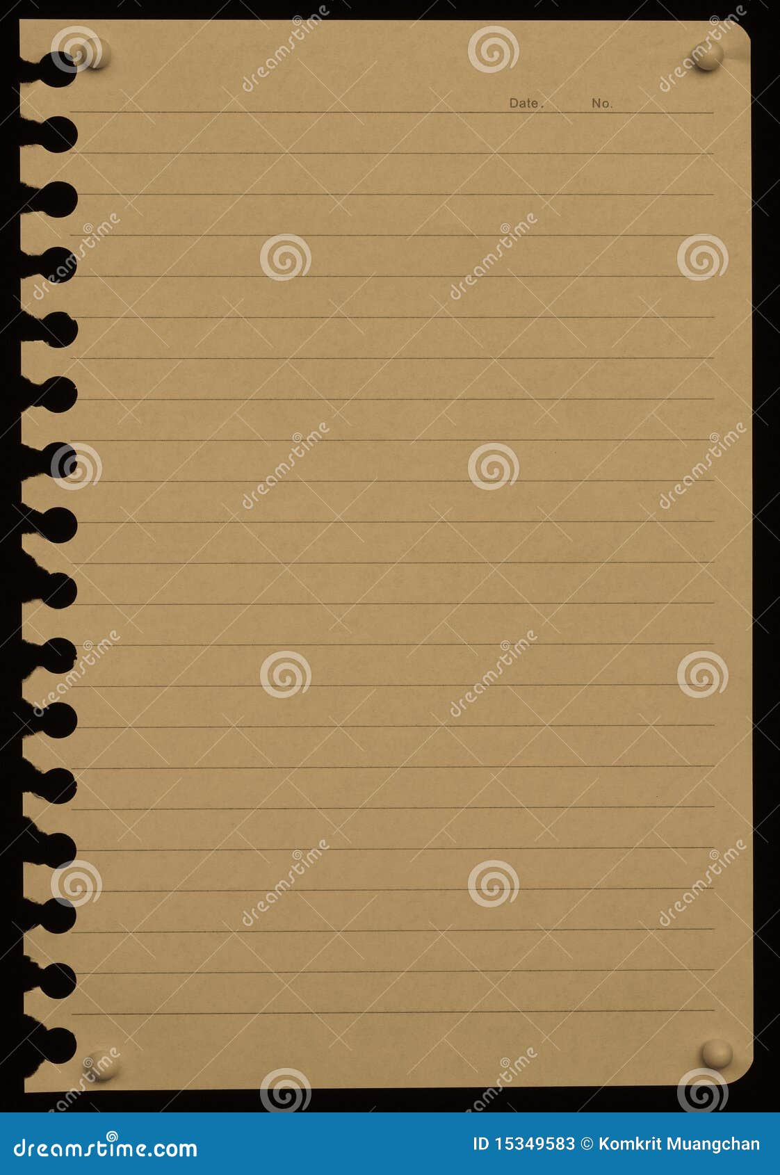 Note paper stock image. Image of isolated, business, diary - 15349583