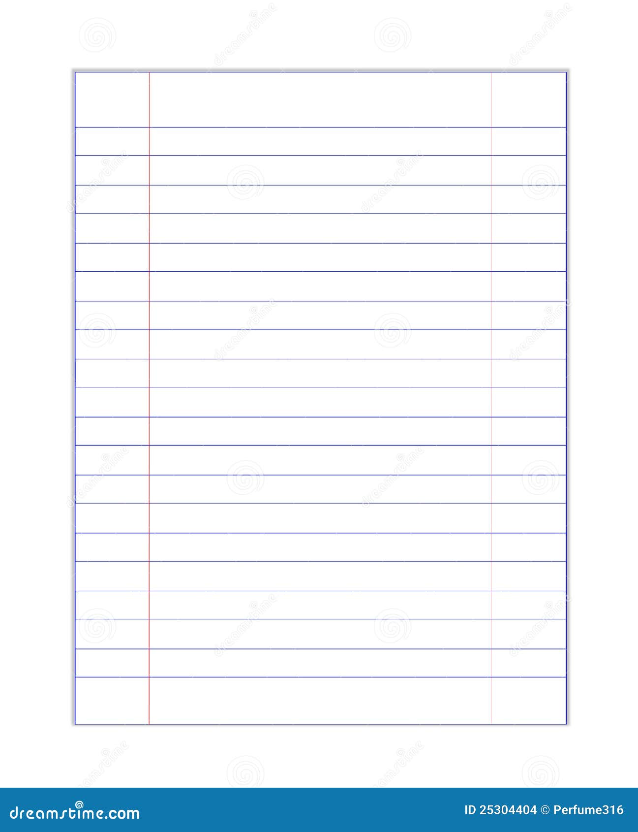 Note paper stock illustration. Illustration of book, assignment - 25304404