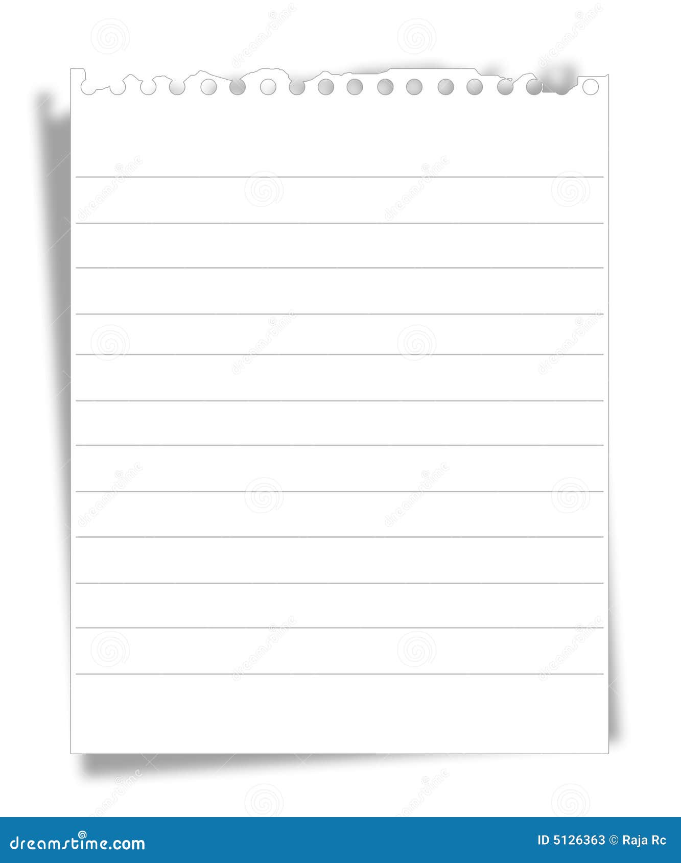 Note paper stock illustration. Illustration of lines, note - 5126363