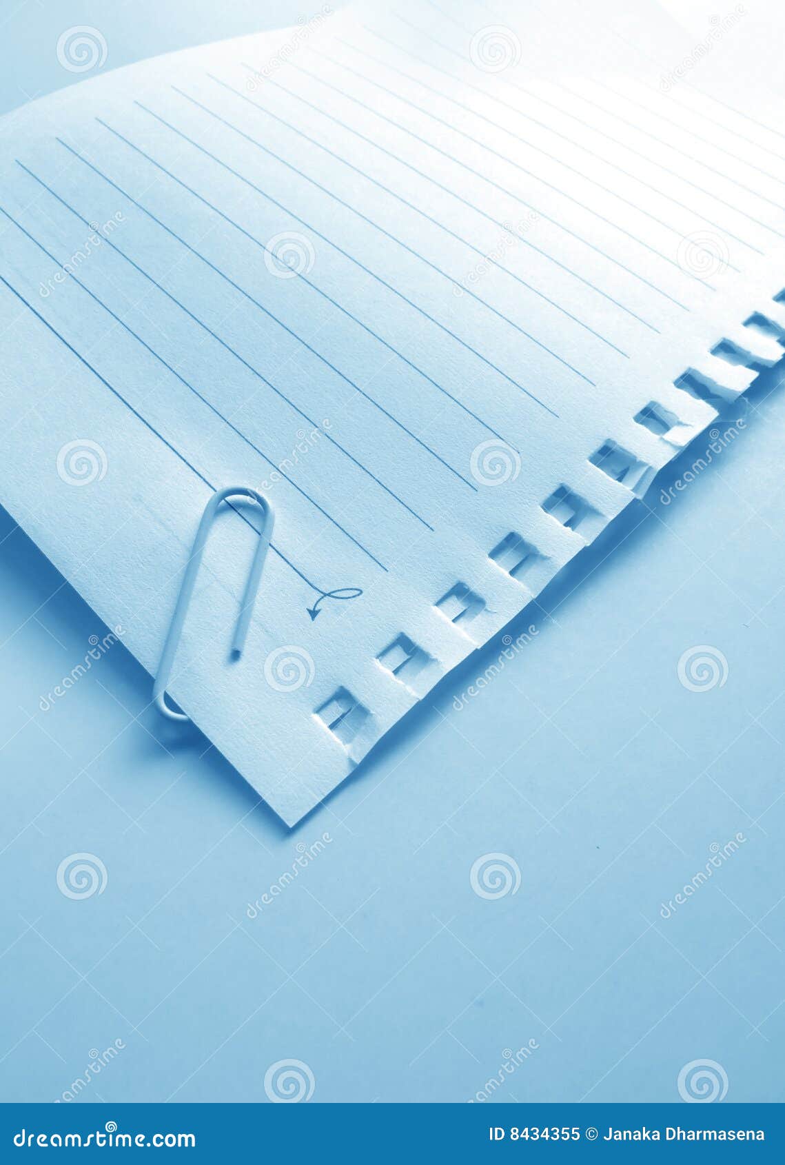 Note paper stock image. Image of blank, clip, attach, remember - 8434355