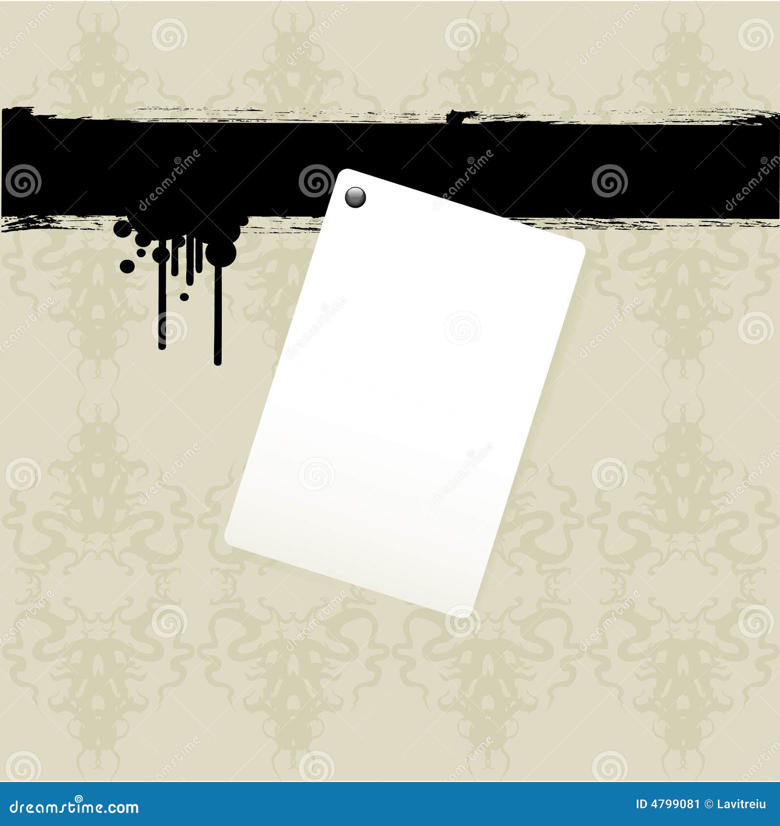 Note paper background stock vector. Illustration of element - 4799081