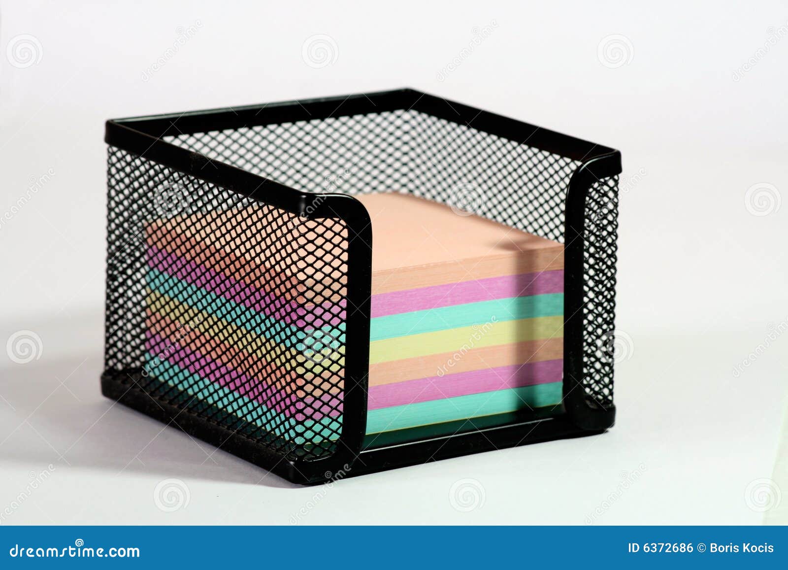 Note paper box stock photo. Image of people, block, work - 6372686