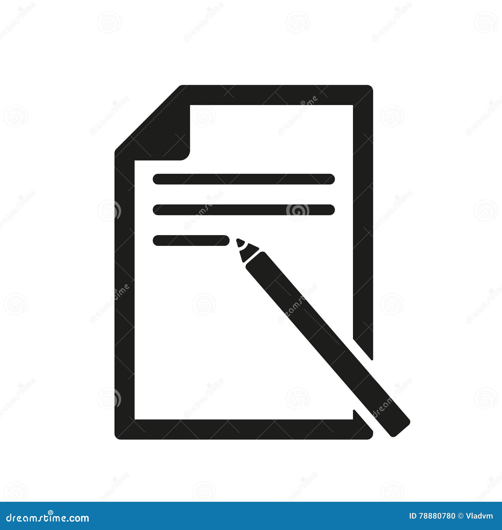 Text File Or Document Comments And Remarks Vector Illustration, Flat ...