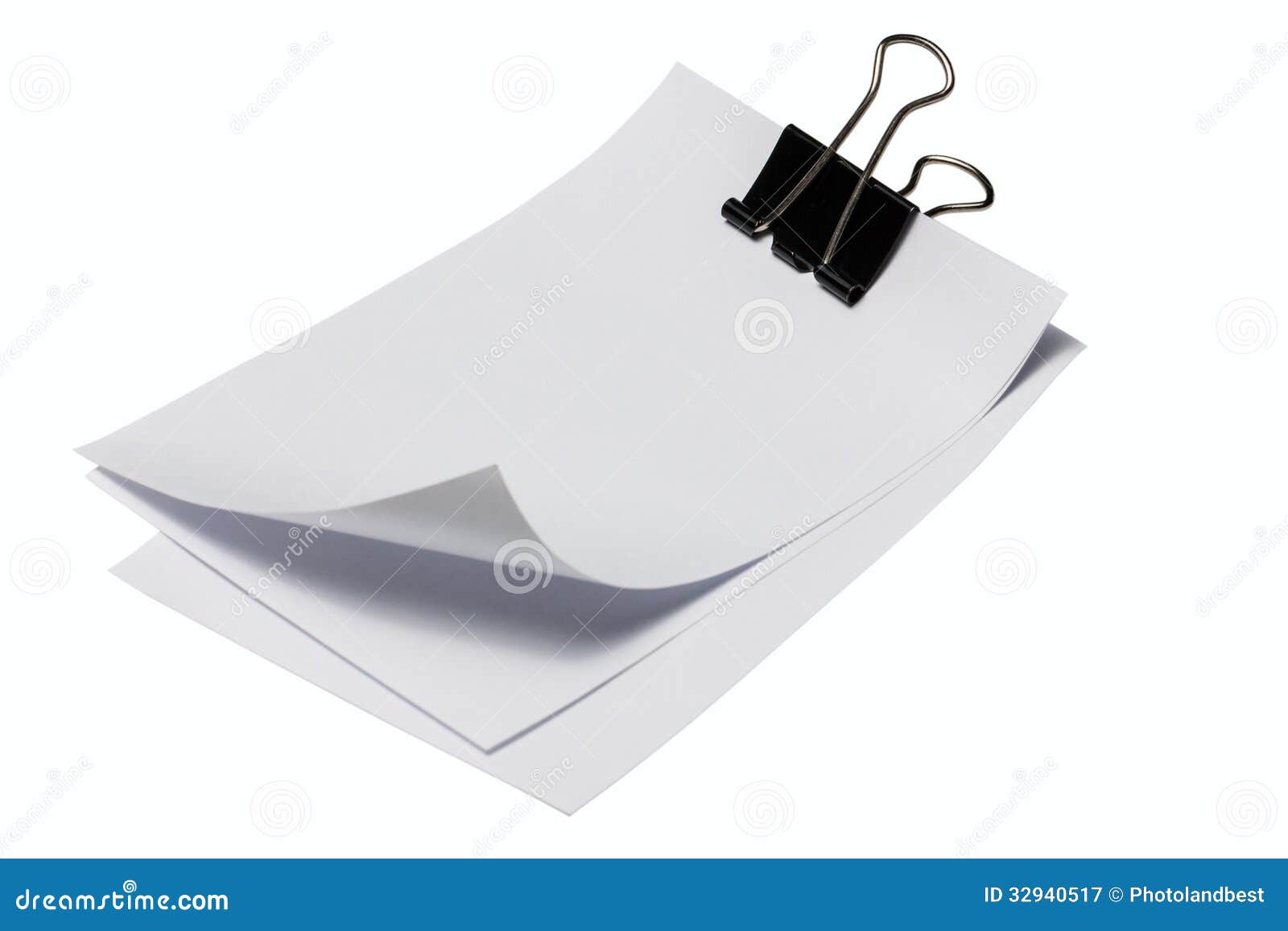 Note Paper stock image. Image of page, isolated, design - 32940517