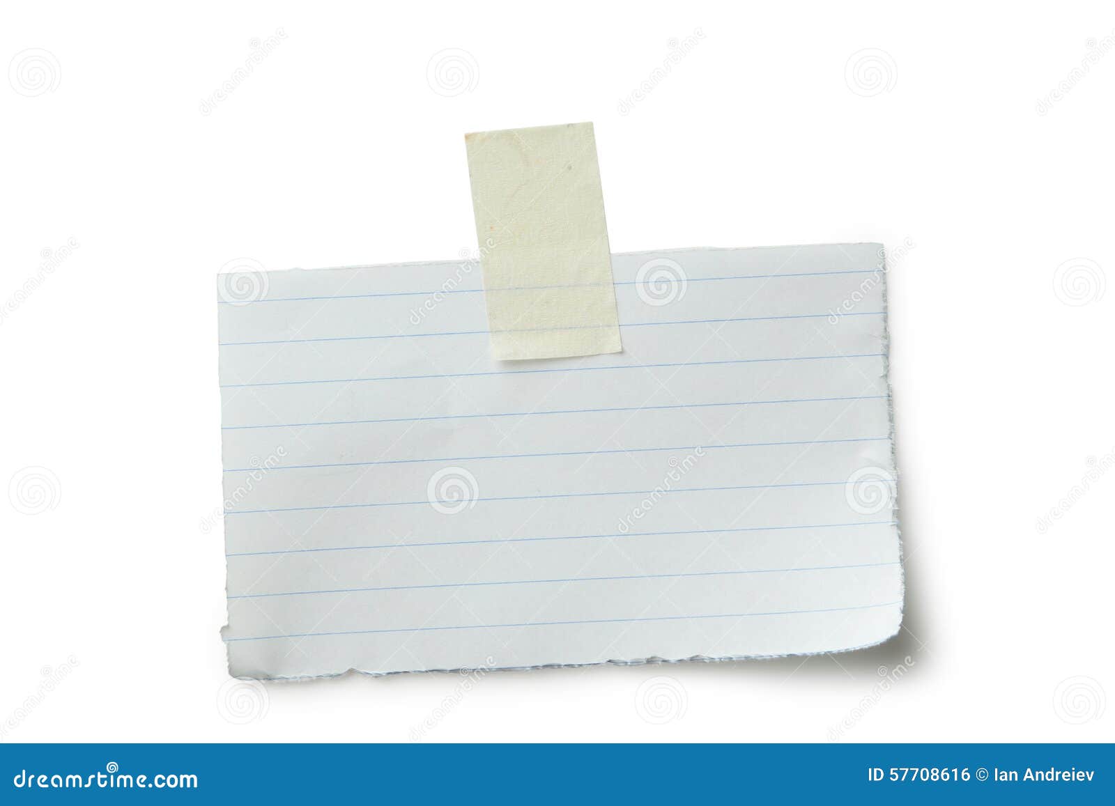 Note paper stock photo. Image of empty, paper, message - 57708616